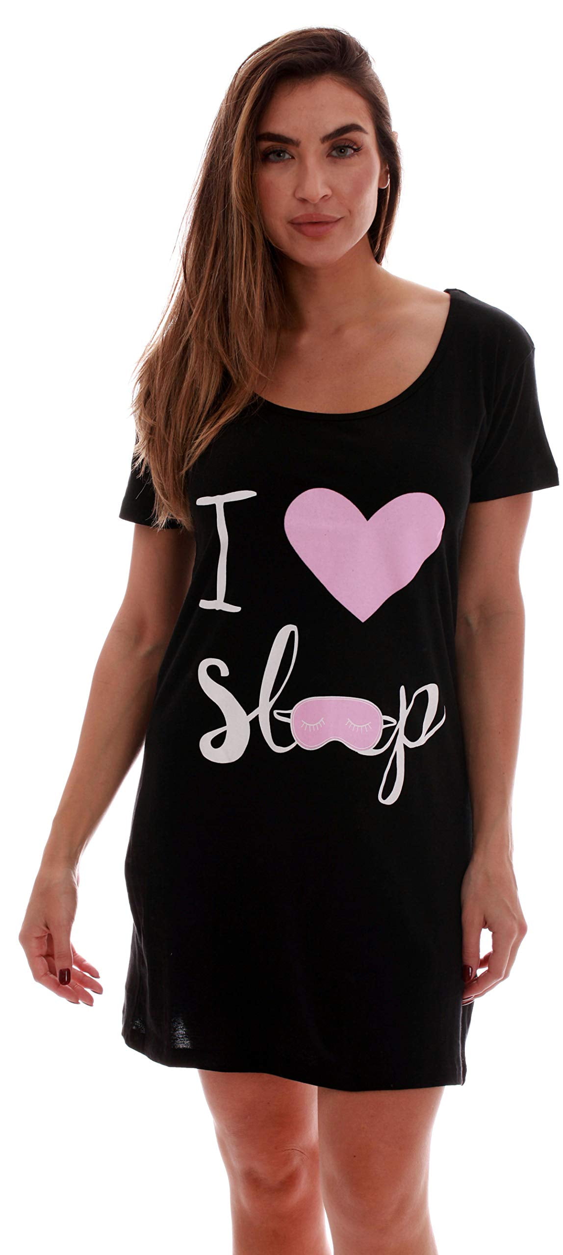 Just Love Comfortable Sleep Dress Shirt for Women - Ideal for Sleeping ...