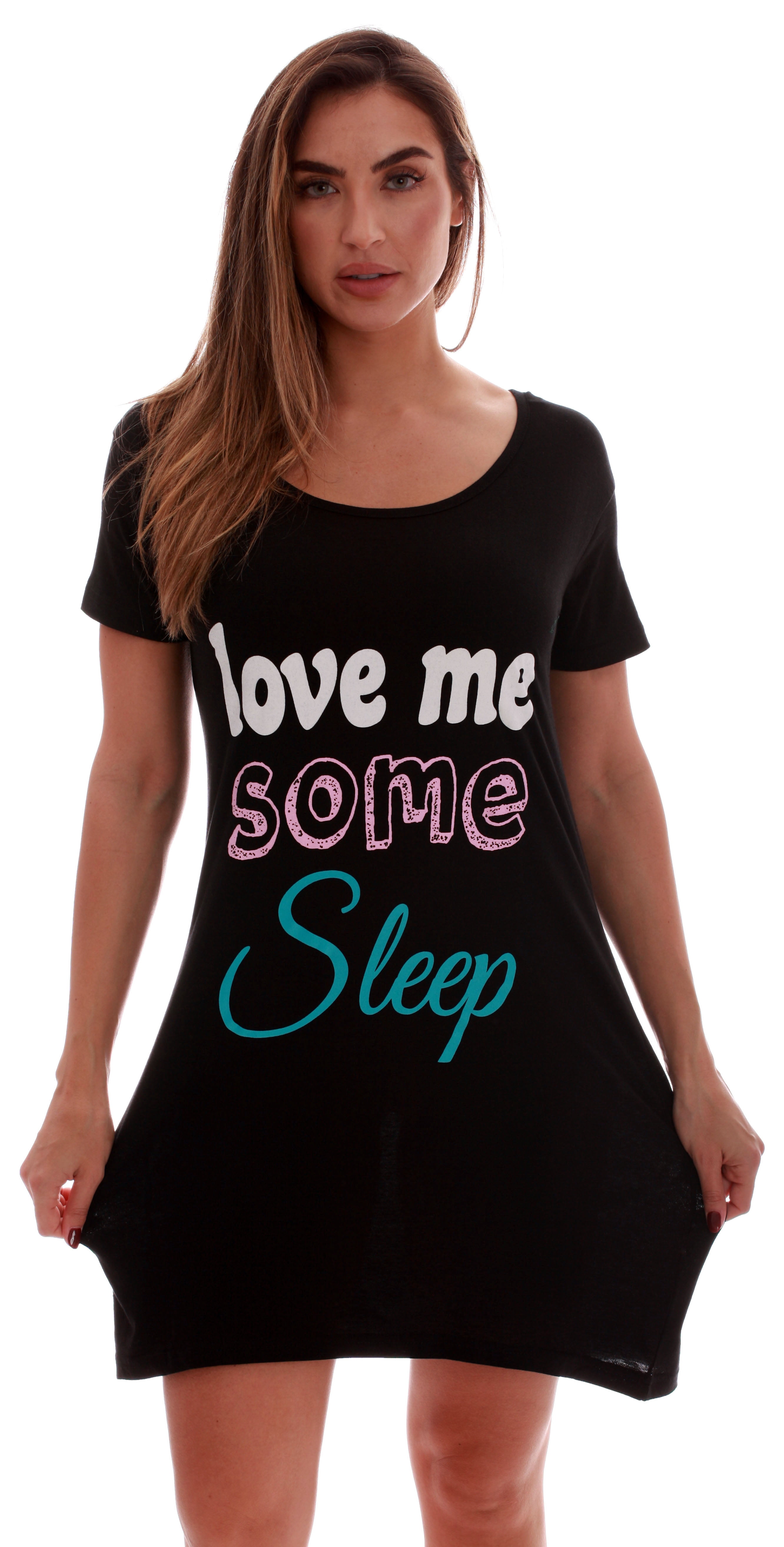 Just Love Comfortable Sleep Dress Shirt for Women - Ideal for Sleeping ...