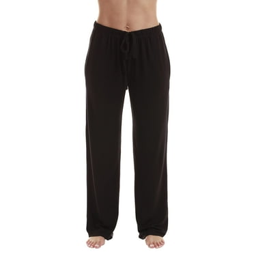 Just Love Fleece Pajama Pants for Women Sleepwear PJs (Big Plaid - Pink ...