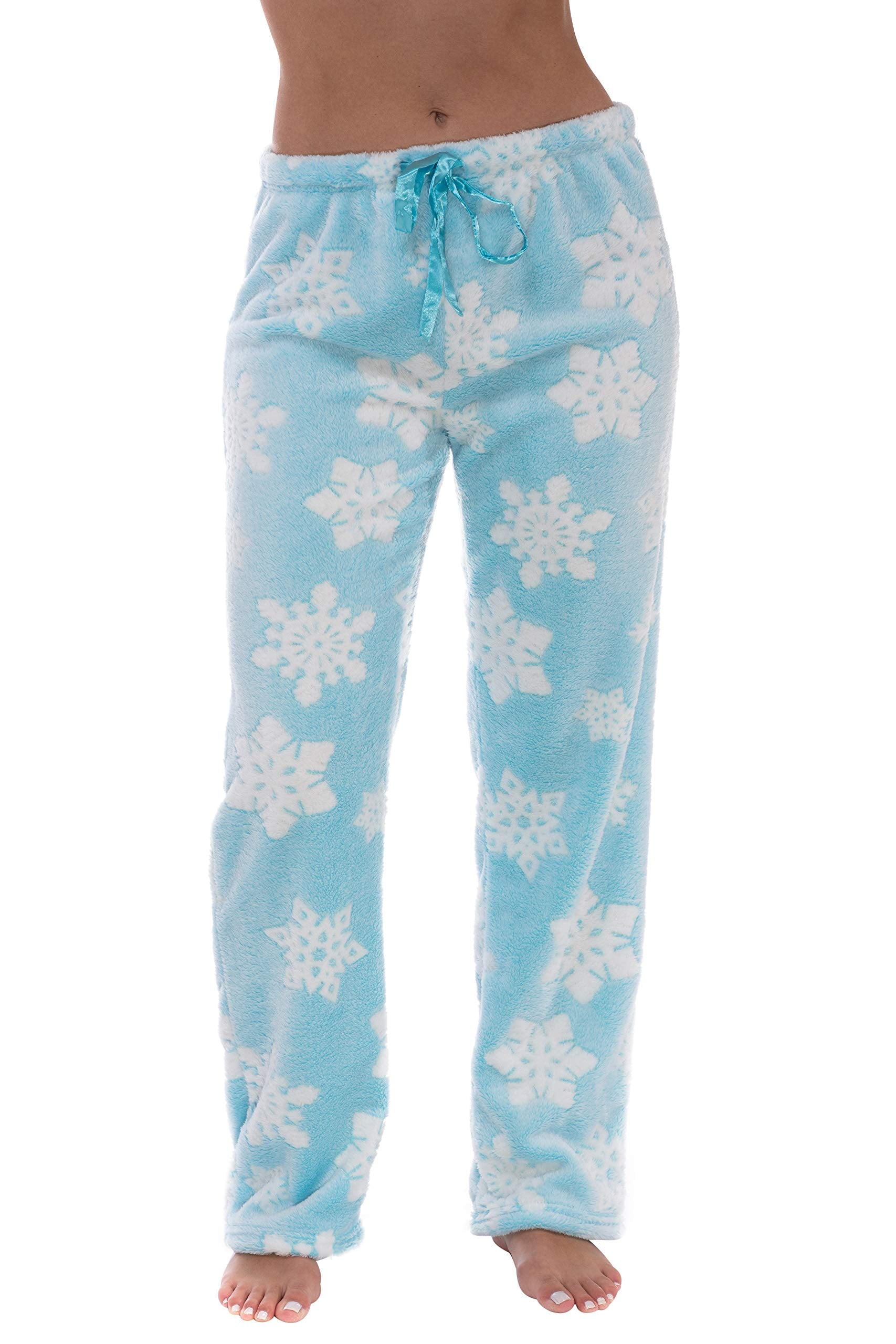 Just Love Fleece Pajama Pants for Women Sleepwear PJs (Embossed ...