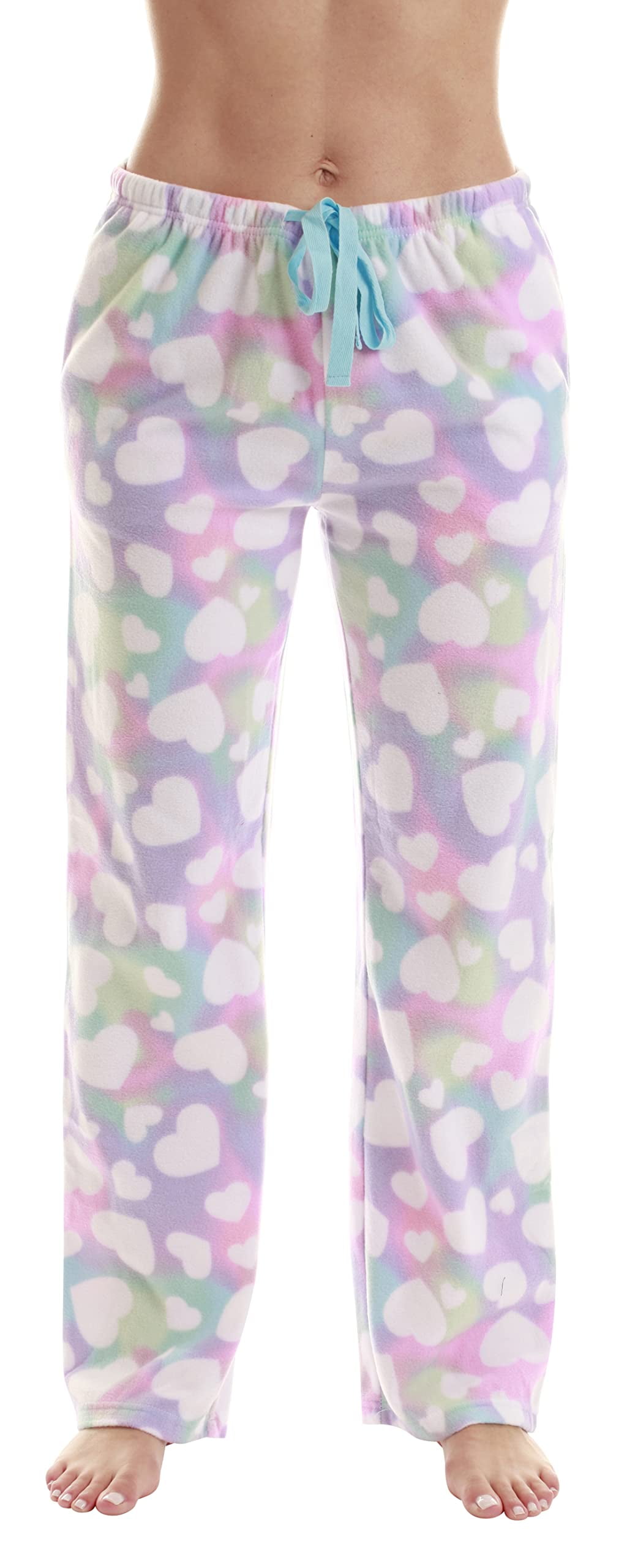 Just Love Fleece Pajama Pants For Women Sleepwear Pjs Multi Rainbow