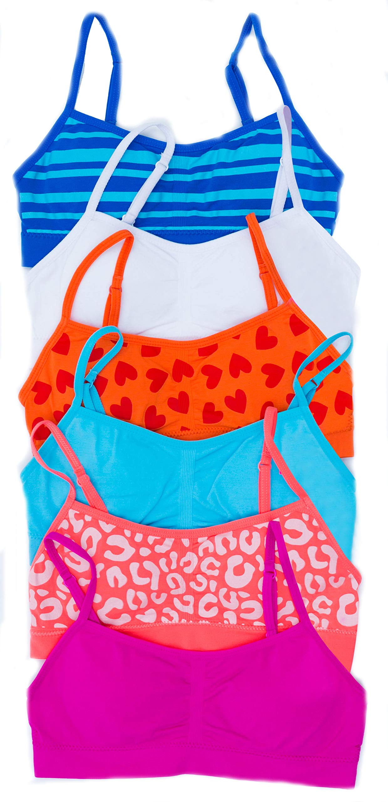 Just Love Girls Bras (Pack of 6) (6 Pack - Group 2, 36A) - Walmart.com