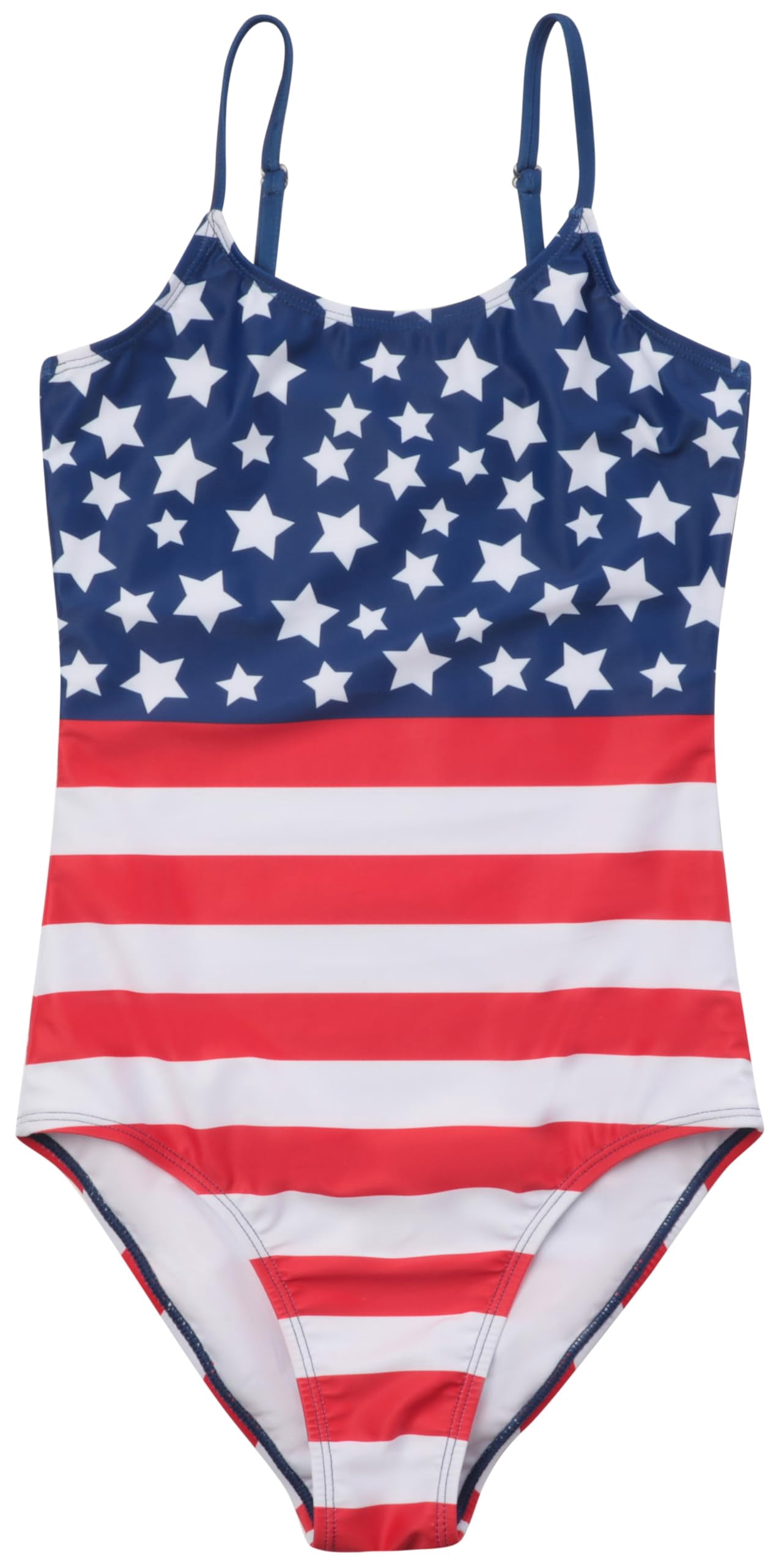 Just Love Girls One Piece Bathing Suits Swimwear for Girl (Americana ...