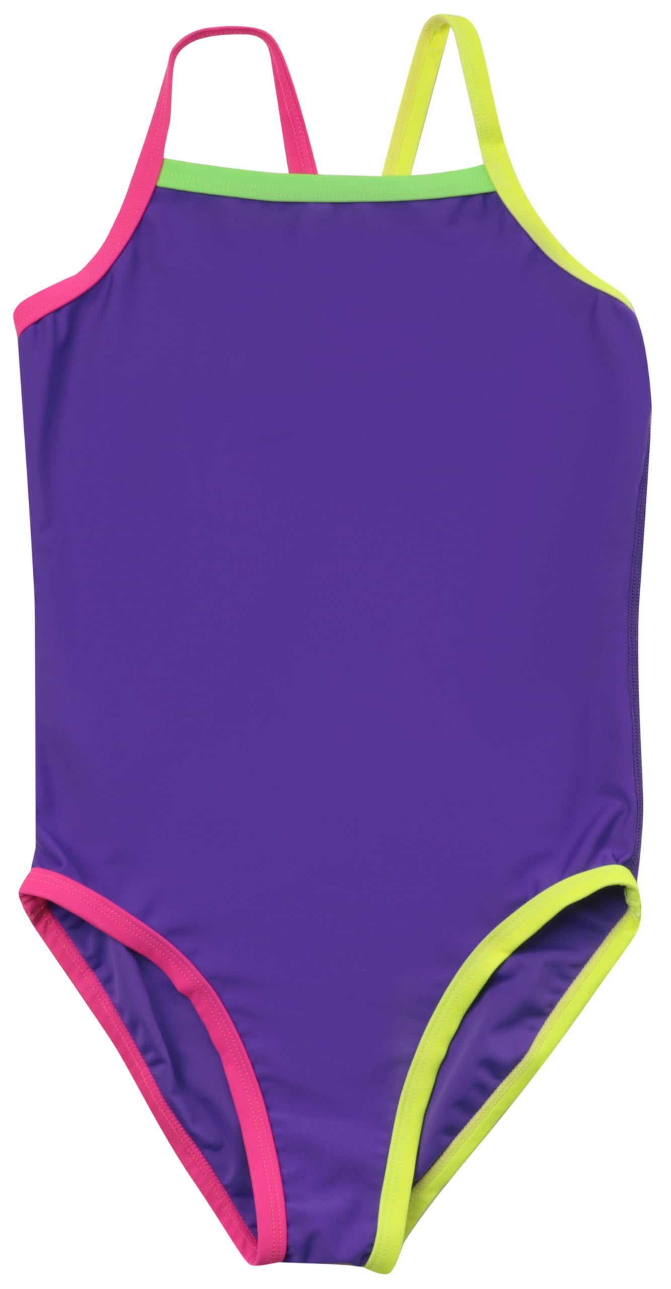 Just Love Girls One Piece Bathing Suits Swimwear for Girl (Purple with ...