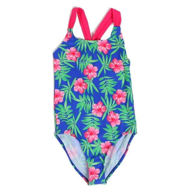 Just Love Girls' Racerback One-Piece Swimsuit with Upper Body Strap ...