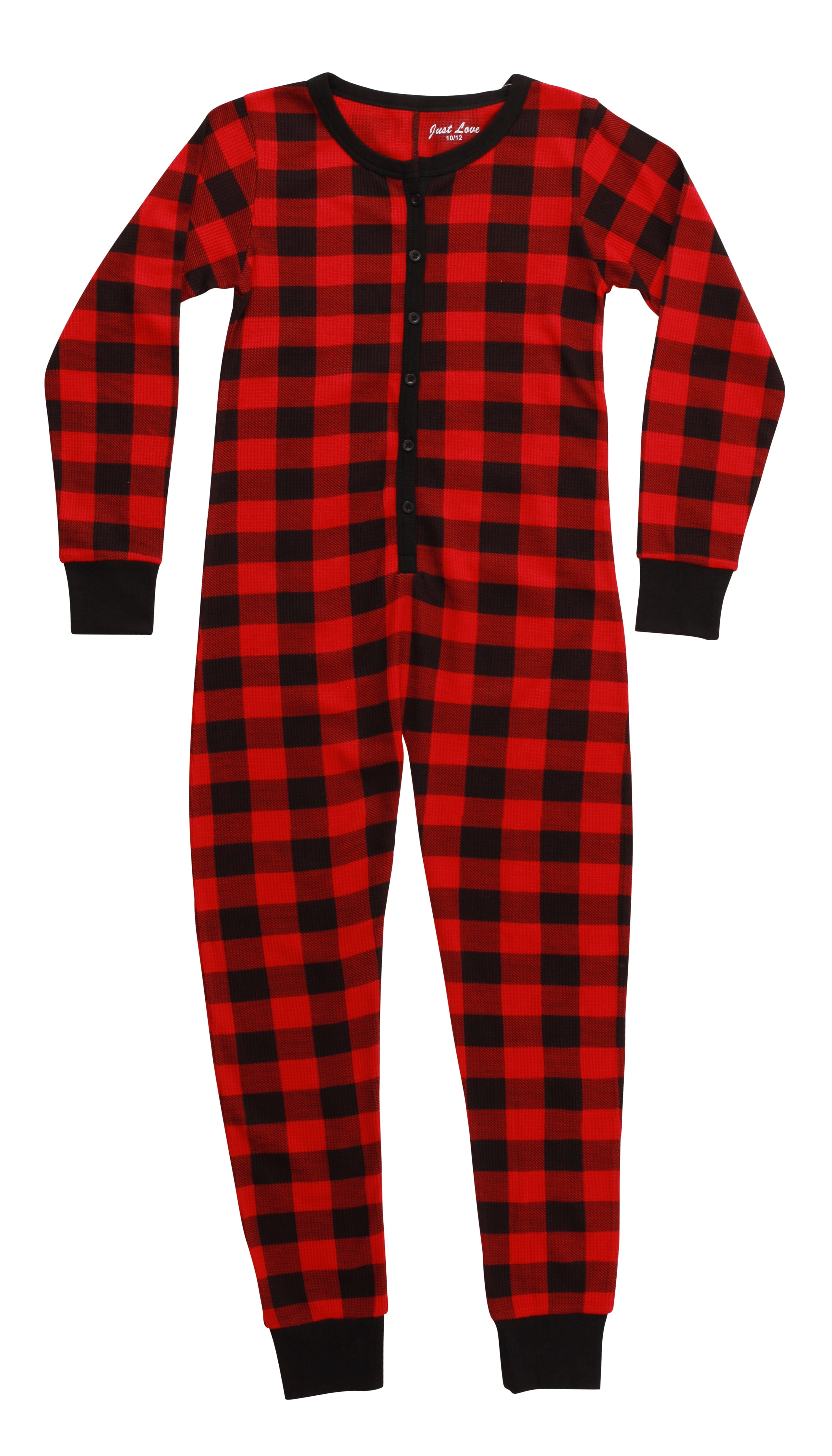 Just Love Girls Thermal Union Suit - Warm and Comfortable Base Layer ...