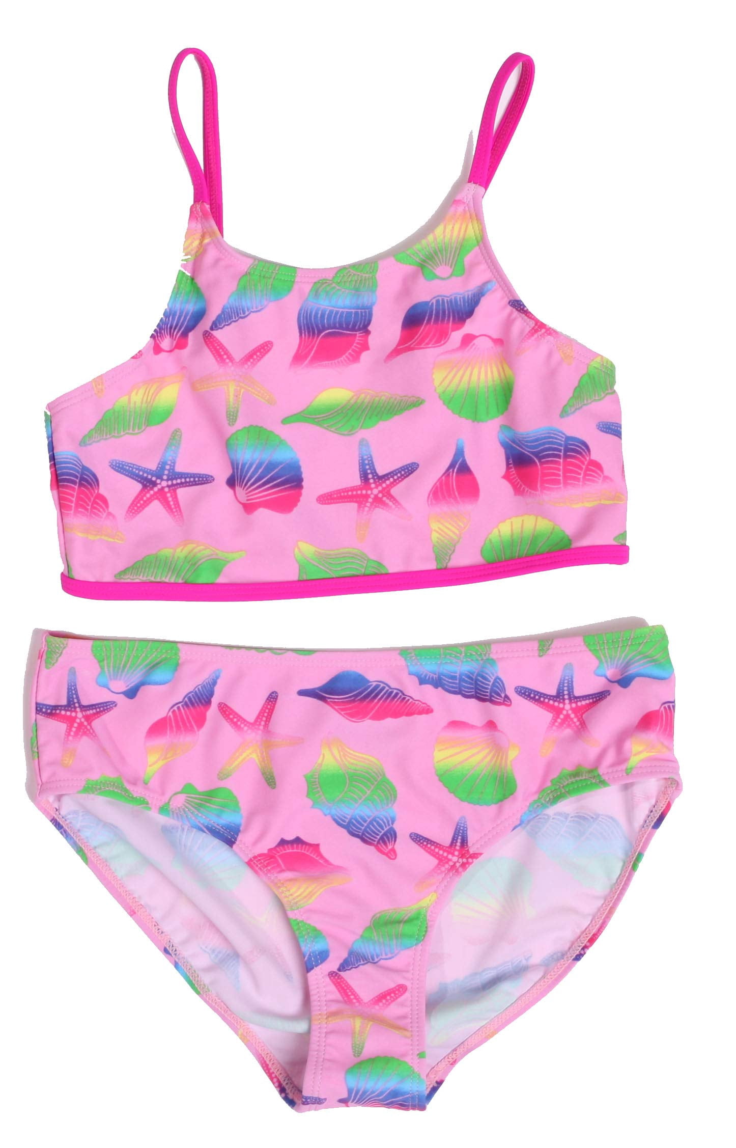Just Love Girls Two Piece Bathing Suits Swimwear for Girl (Fuchsia ...