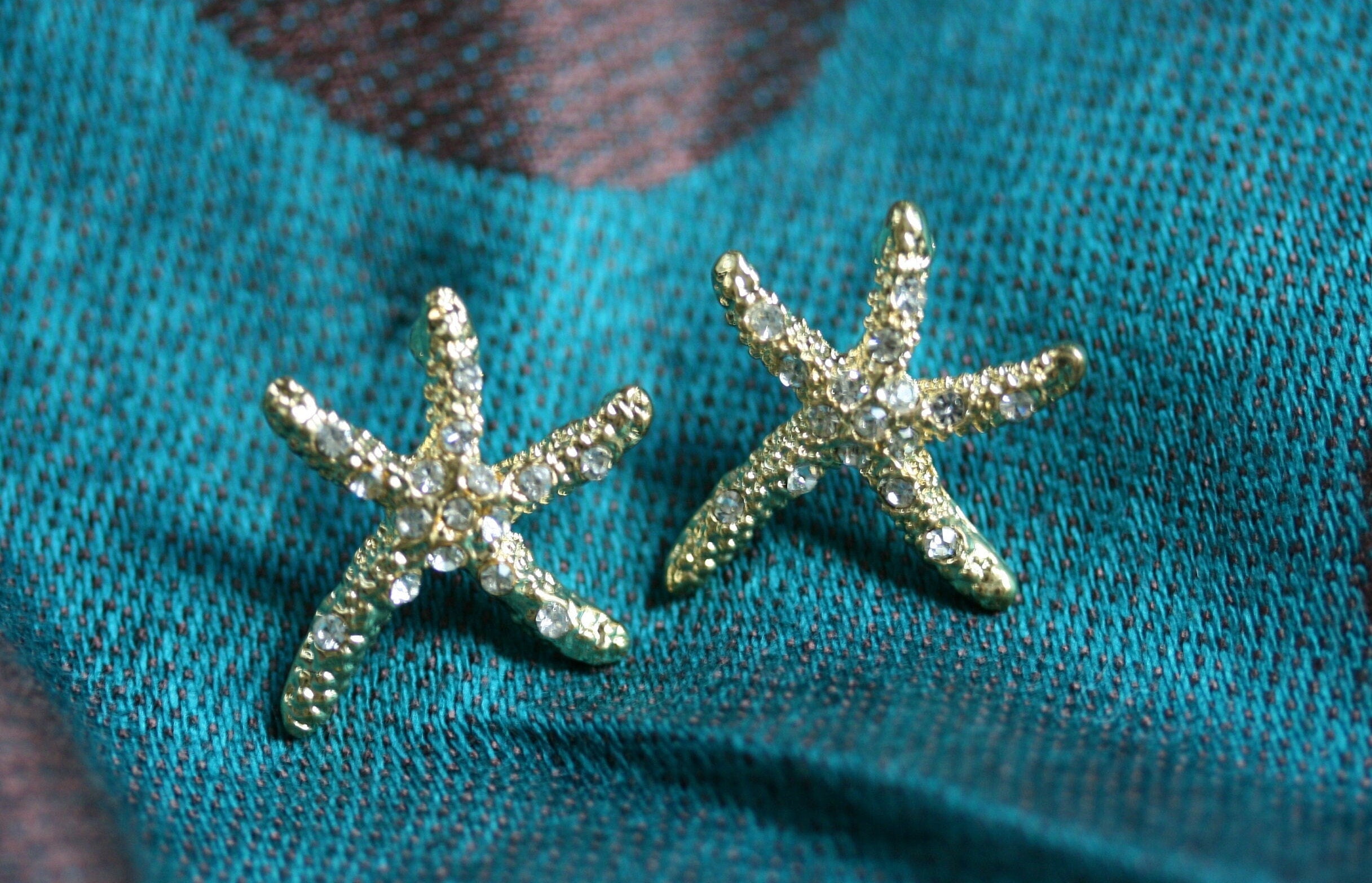 Just Love Jewels Rhinestone Starfish Stud Earrings - Walmart.com