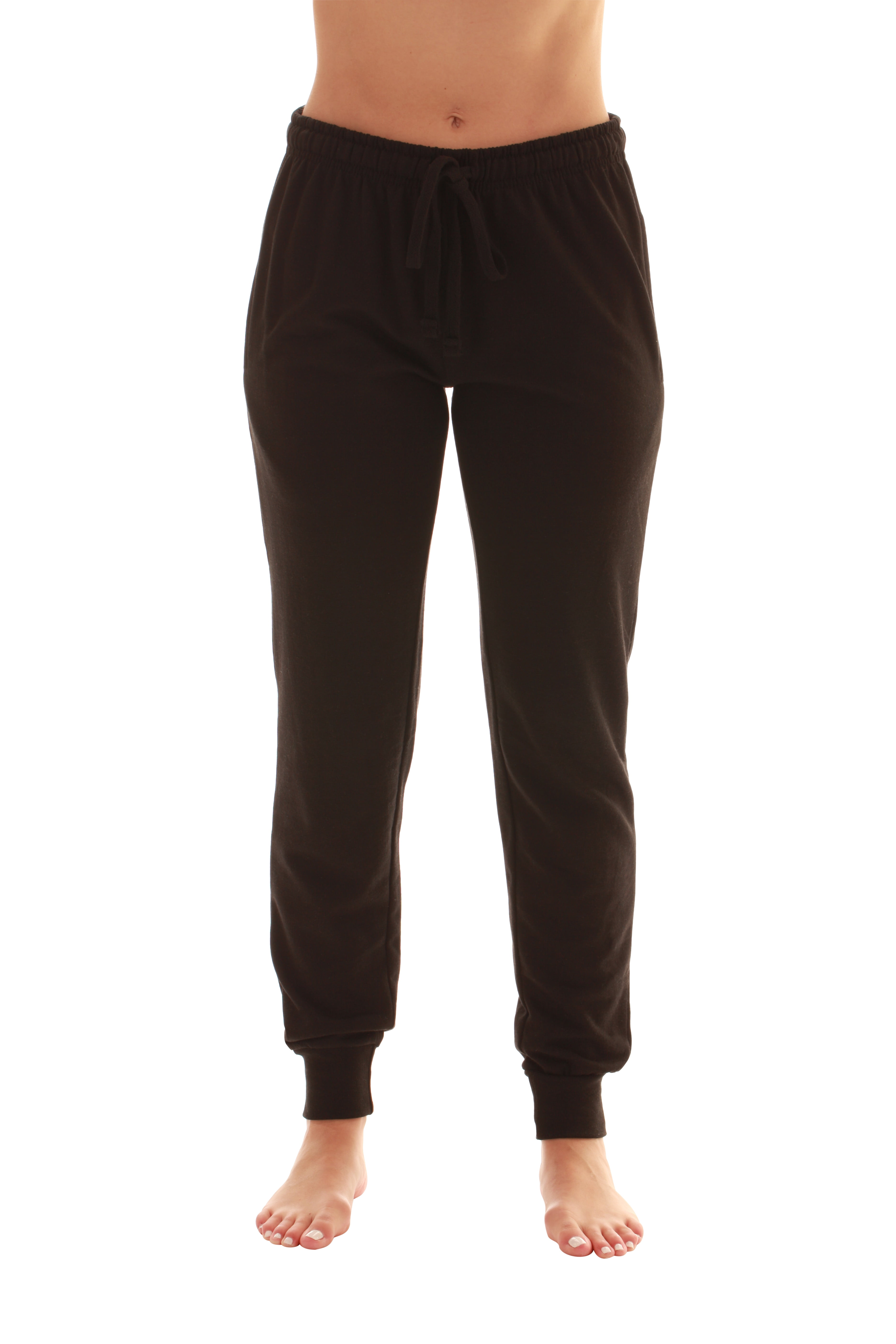 Just Love Loop Terry Tie Dye Jogger Pants for Women (Black, 2X ...