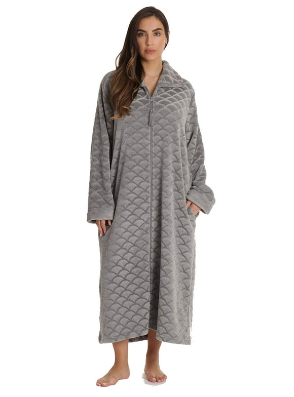 Zipper Robes Women