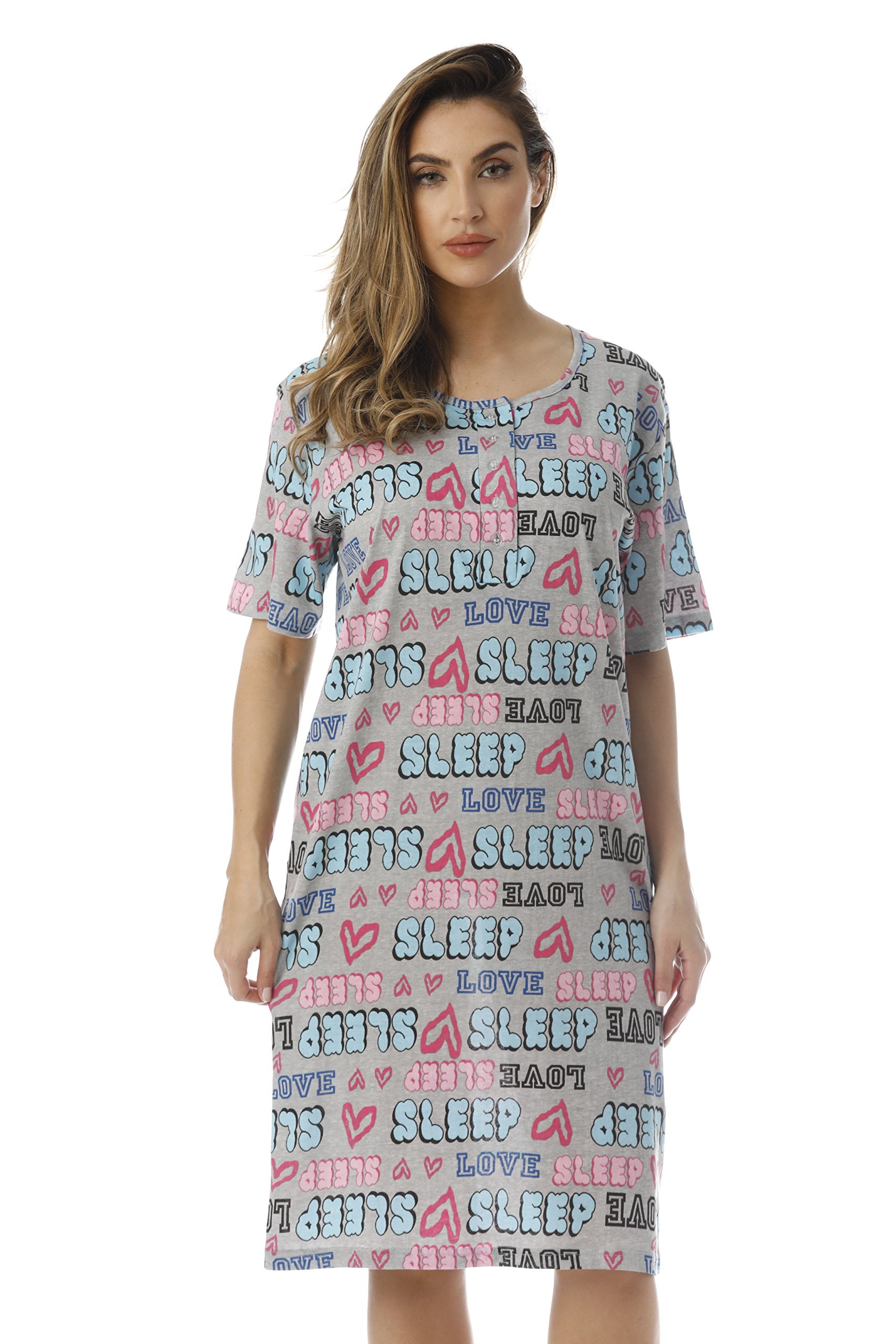 Just Love Short Sleeve Nightgown / Sleep Dress for Women / Sleepwear ...