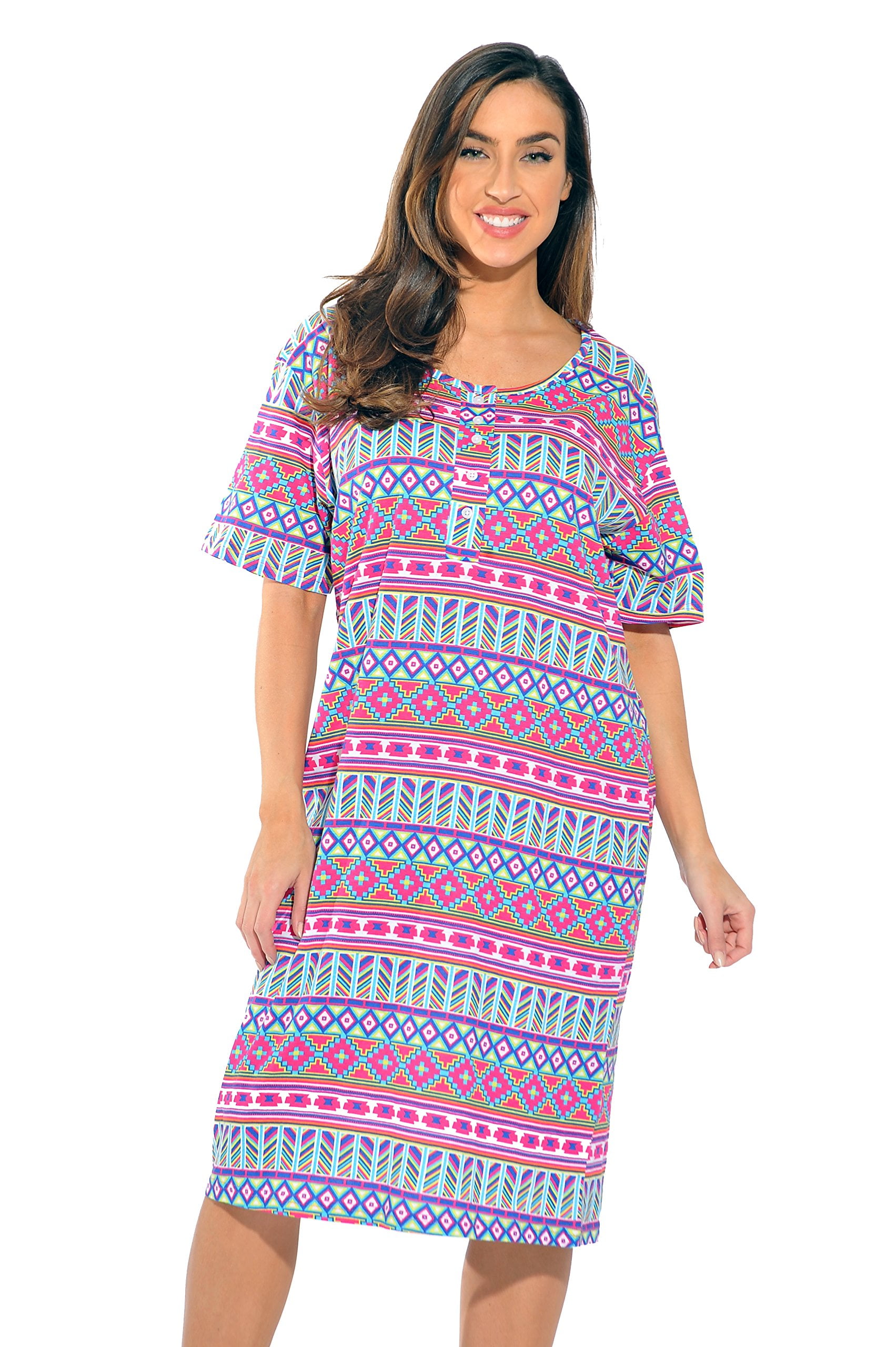 Just Love Soft Adult Night Sleepwear Gown for Women - Walmart.com