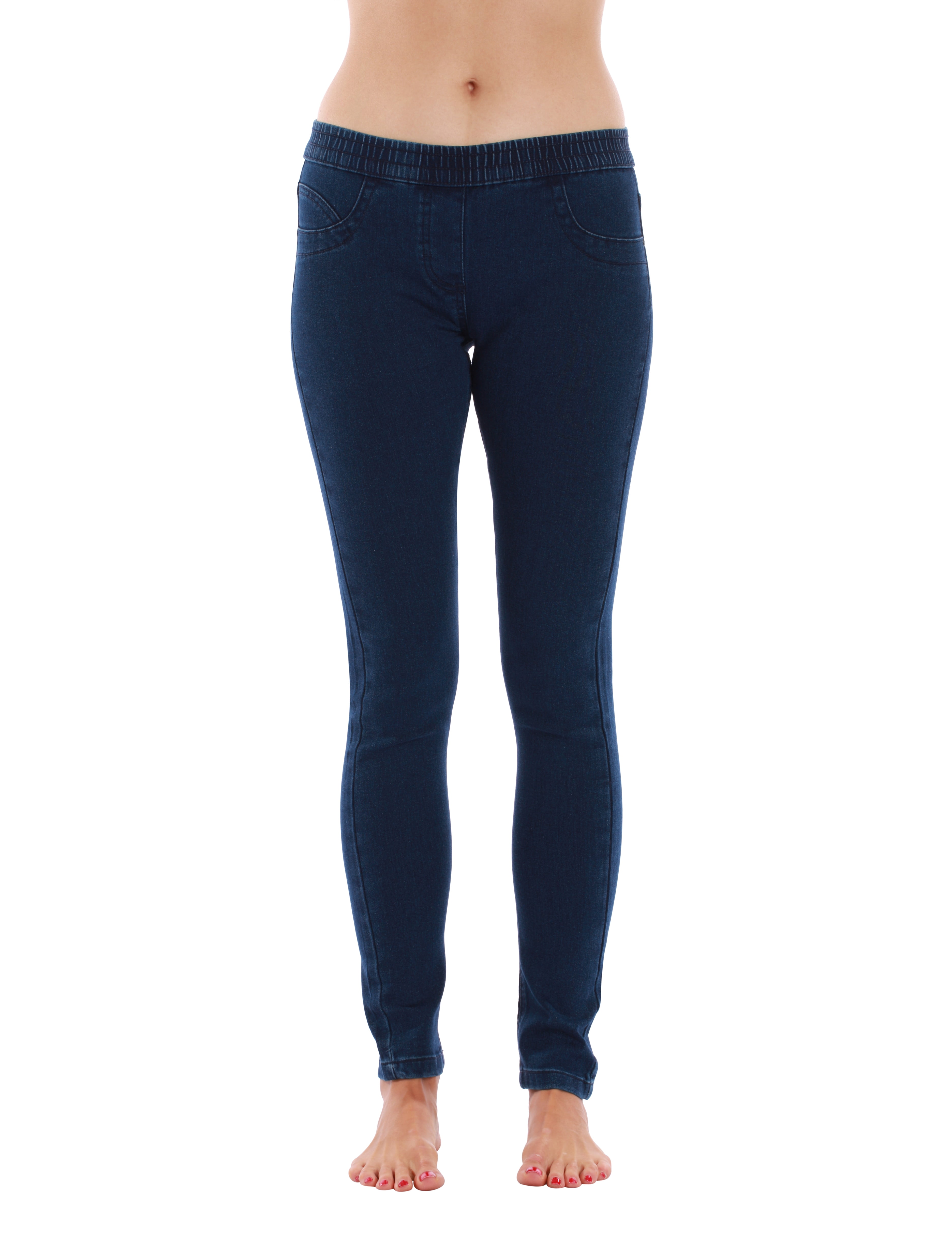 Just Love Solid Jeggings for Women (Medium Denim Stretch, XX-Large ...
