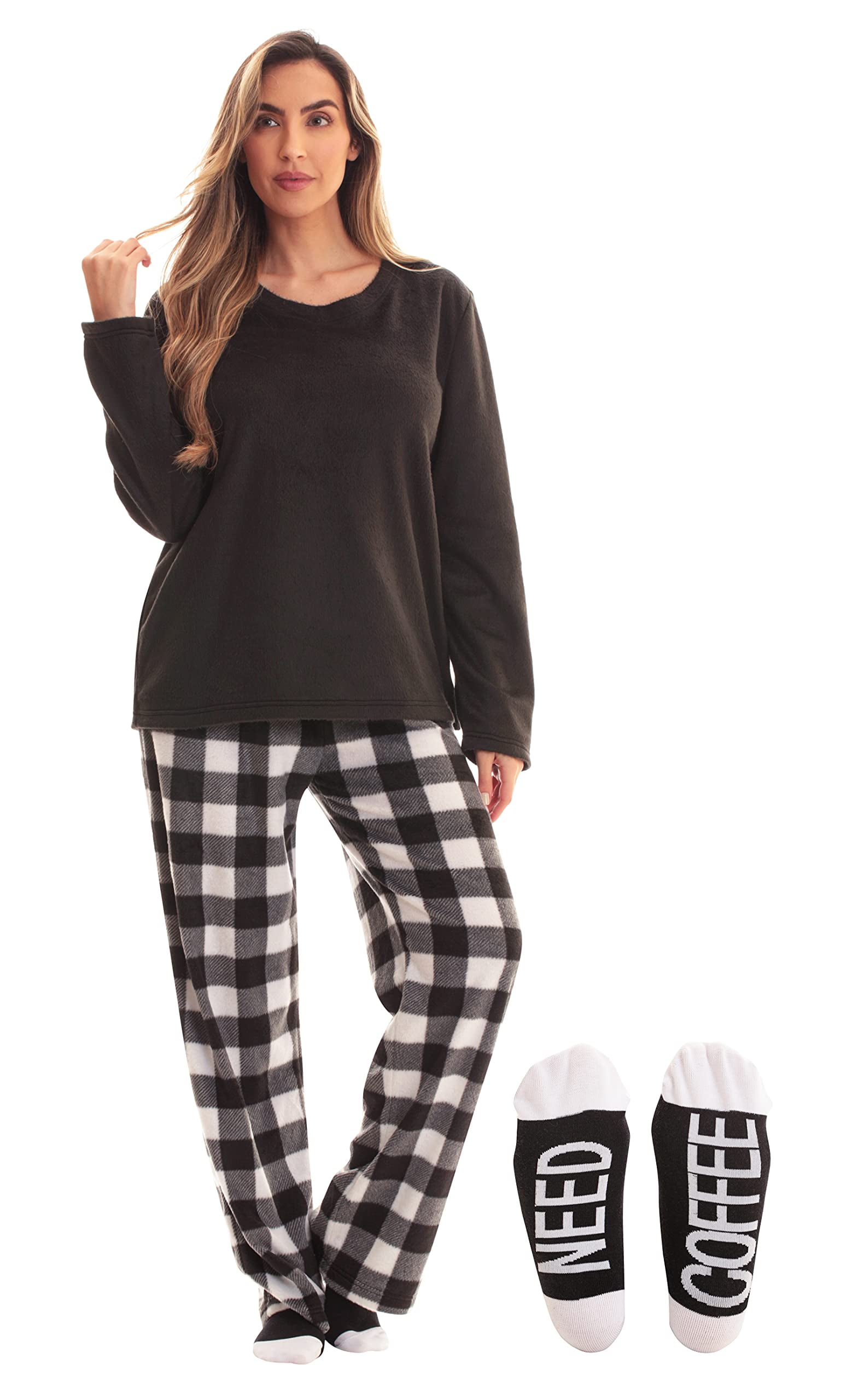 Just Love Ultra Soft Womens Pajama Pant Set Nightgown With Matching