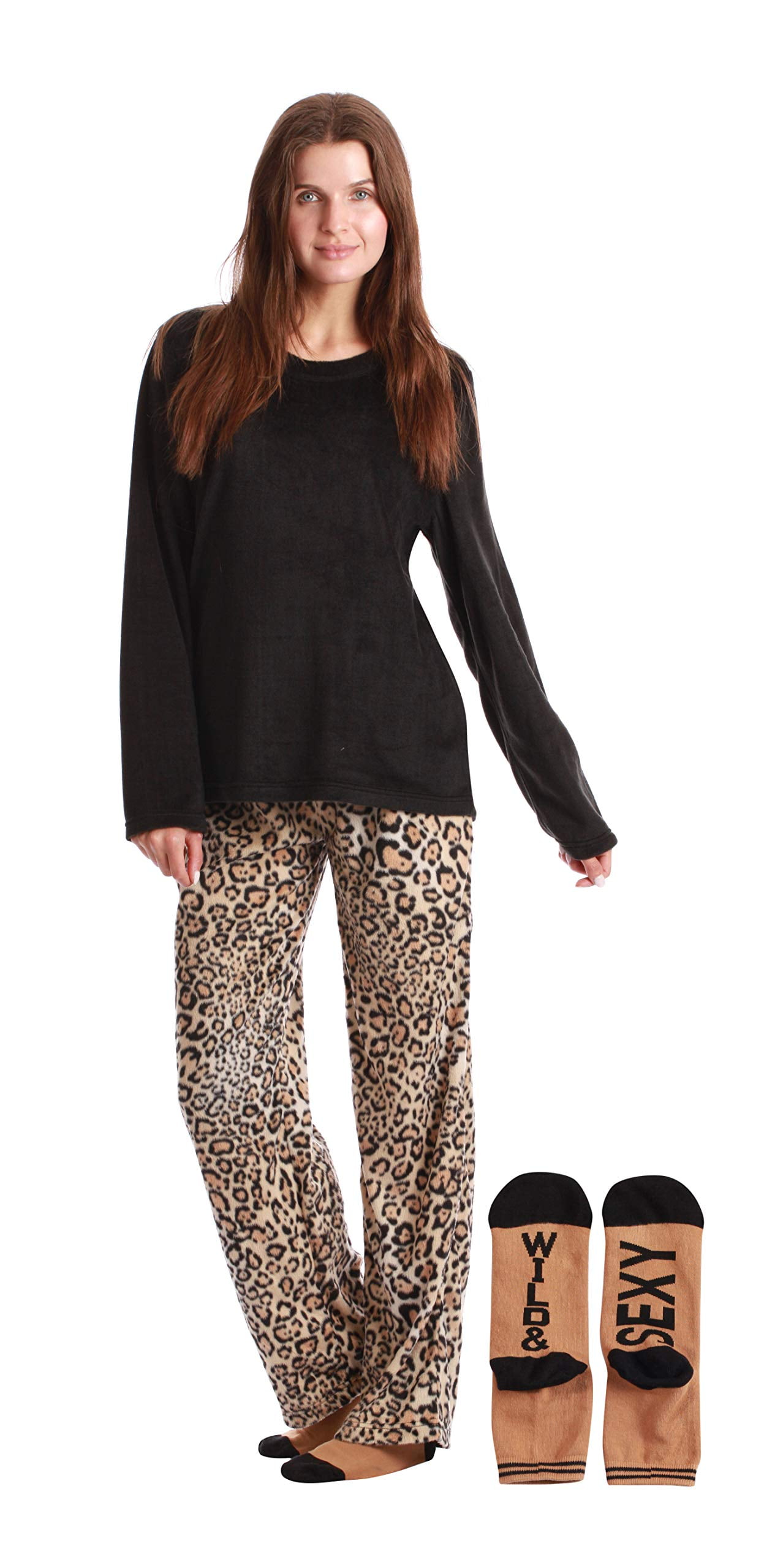 Just Love Ultra Soft Womens Pajama Pant Set Nightgown With Matching