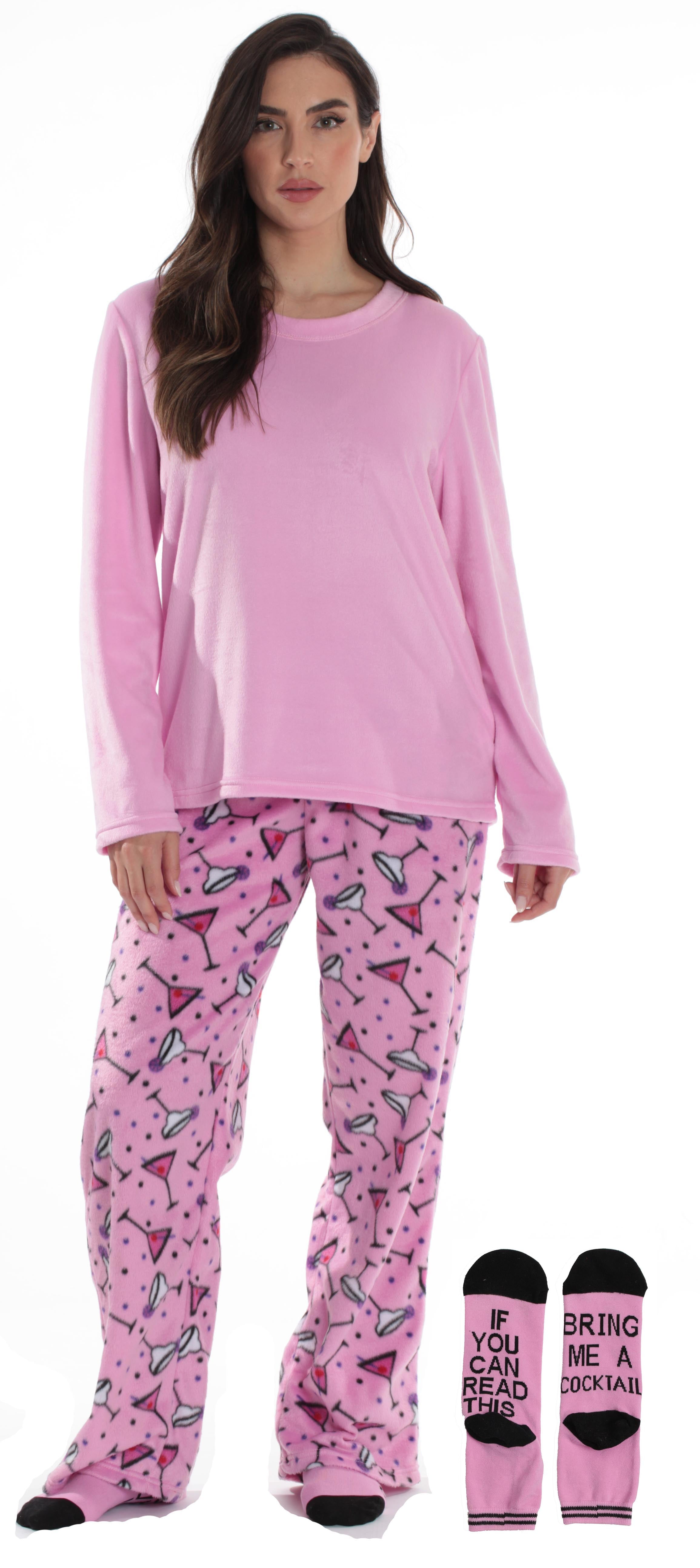 Just Love Ultra Soft Womens Pajama Pant Set Nightgown With Matching