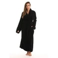 Just Love Long Velour Kimono Robe, Hooded Bath Robes for Women, Maxi ...