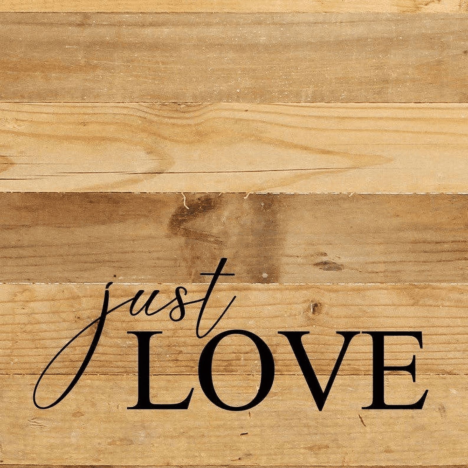 Just Love... Wall Sign - Walmart.com