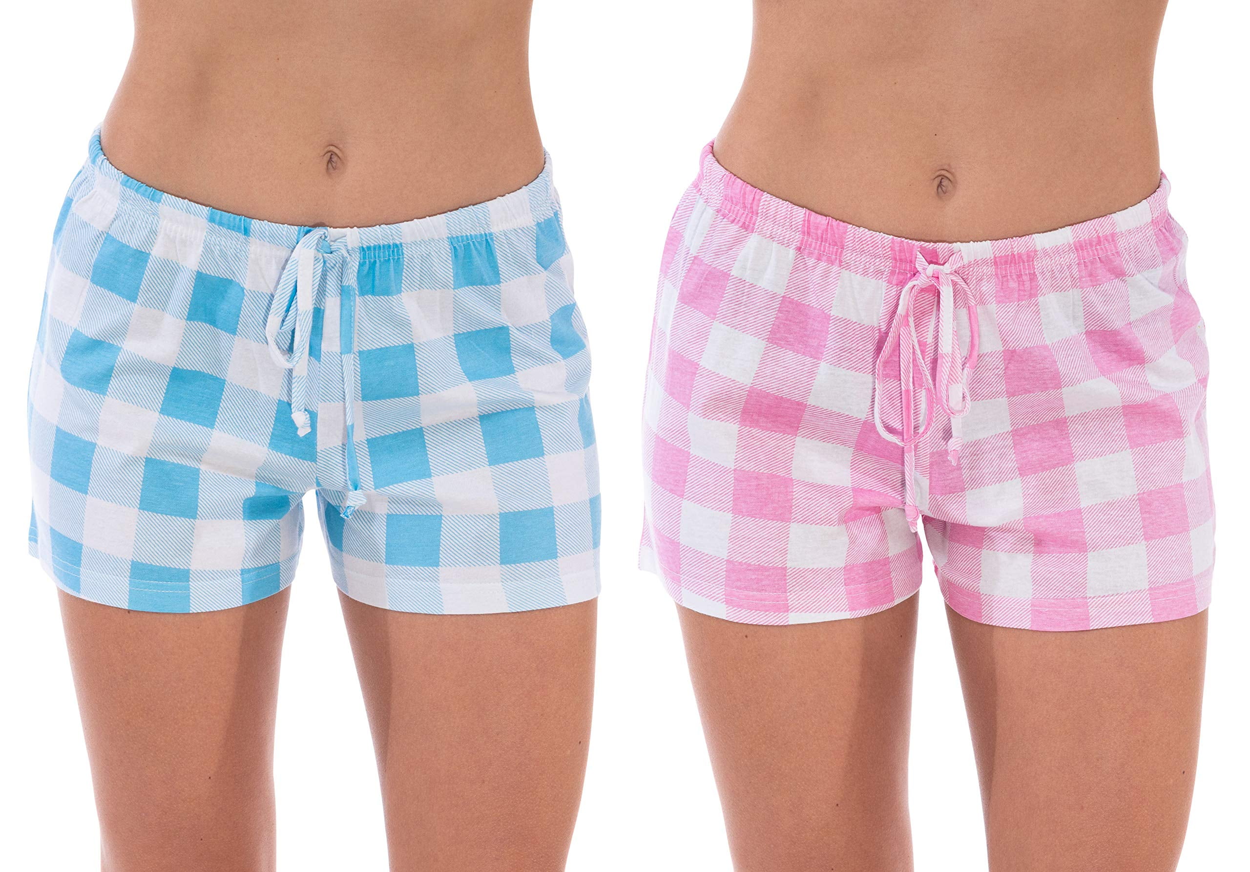 Just Love Women’s Pajama Shorts – Soft Cotton Lounge Sleep Shorts with ...