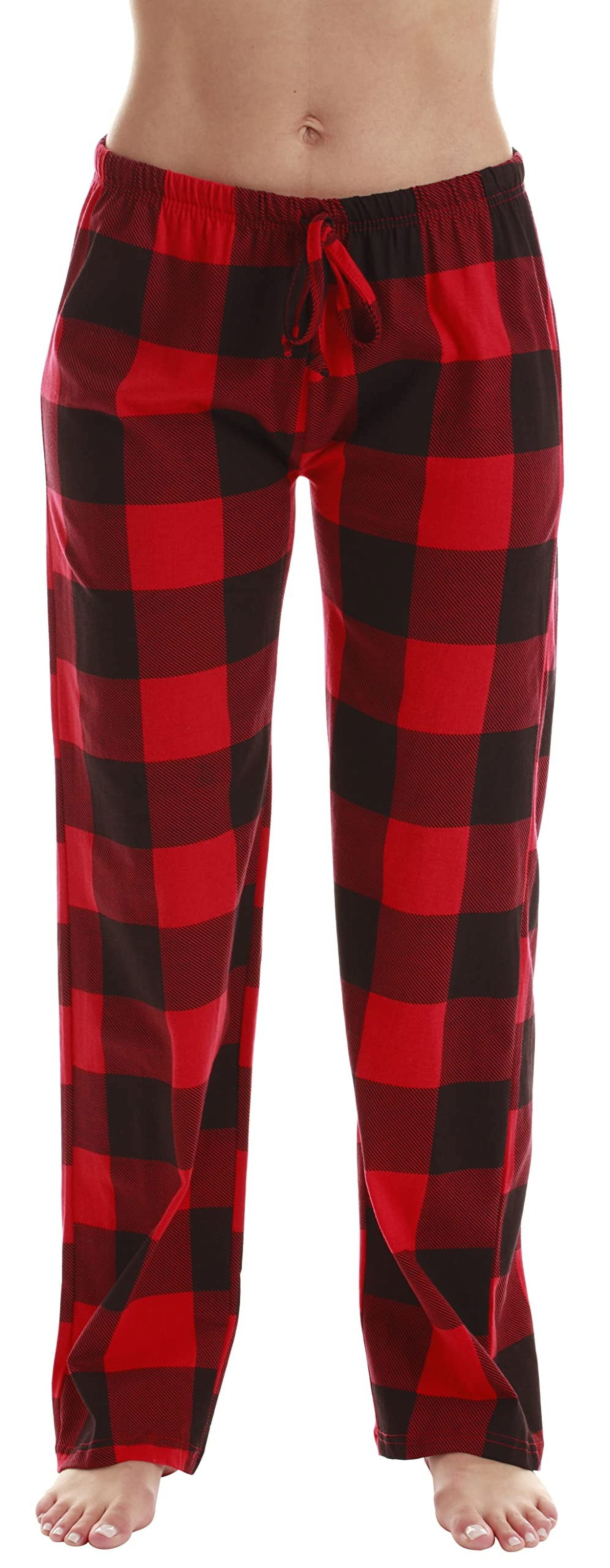 Just Love Women's Buffalo Plaid Pajama Pants Sleepwear, Checkered Print ...