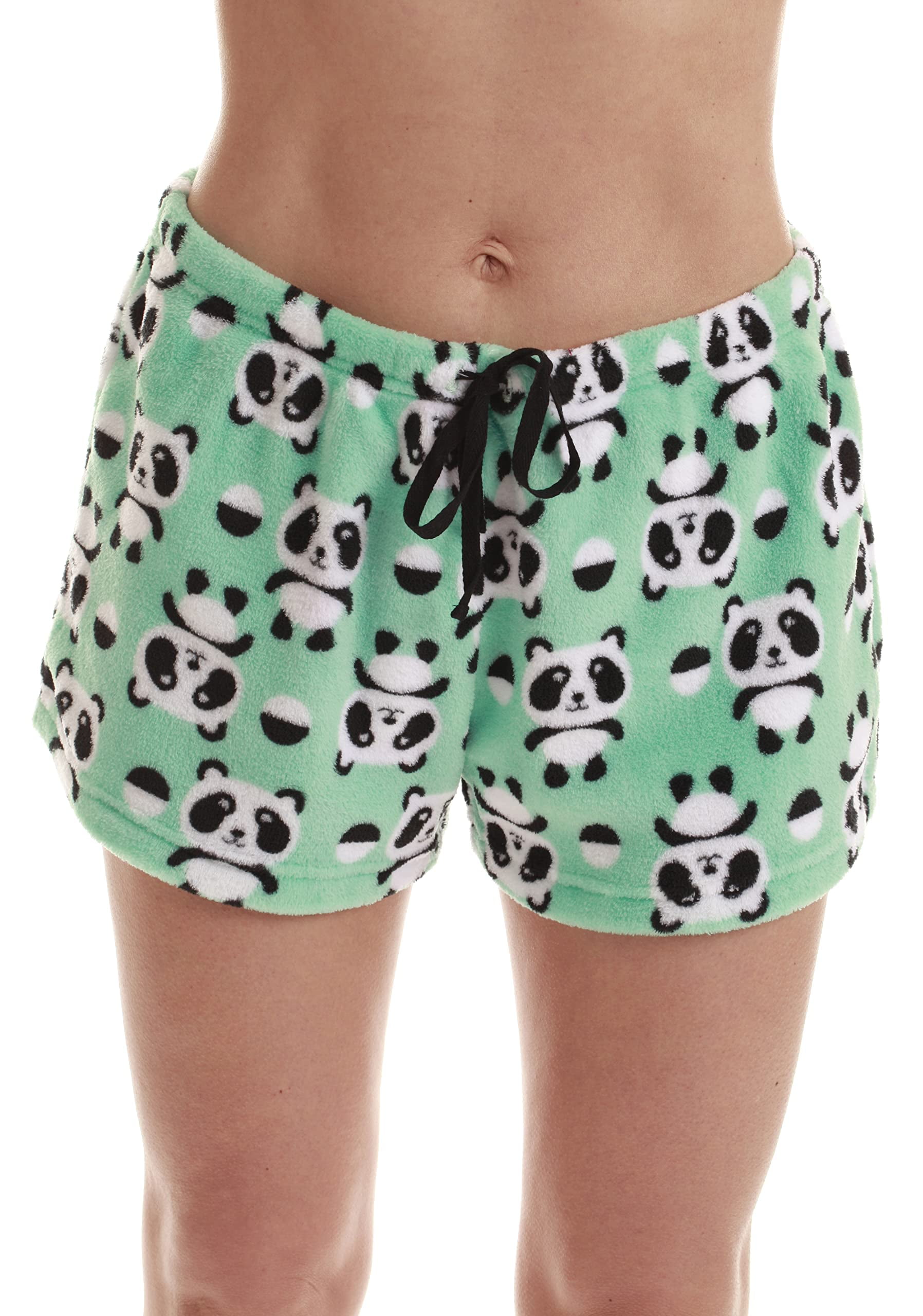 Just Love Women's Fleece Pajama Shorts for Sleepwear PJs - Cozy and ...