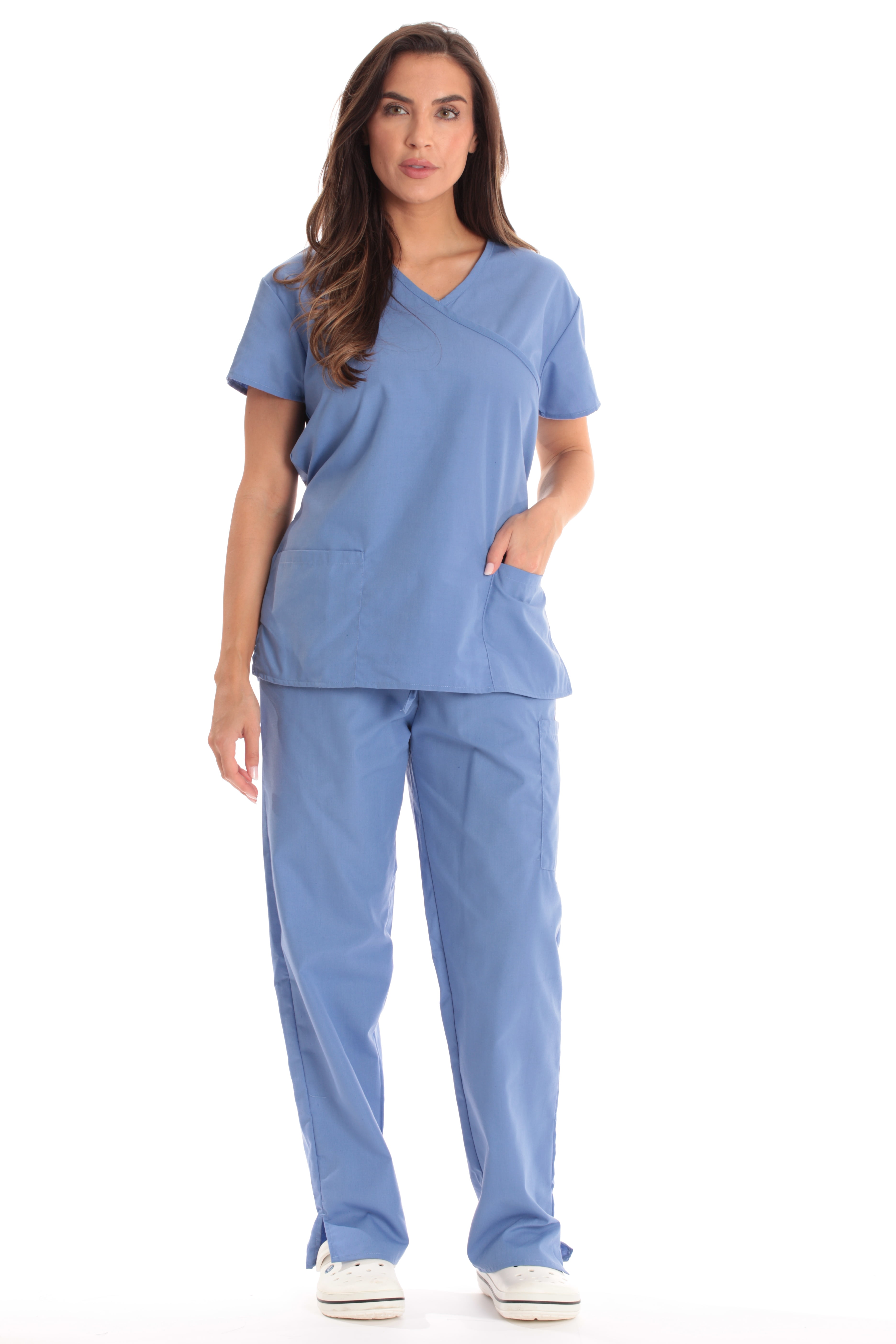Just Love Women's Medical Scrub Sets with Tie-Back - Comfortable and ...