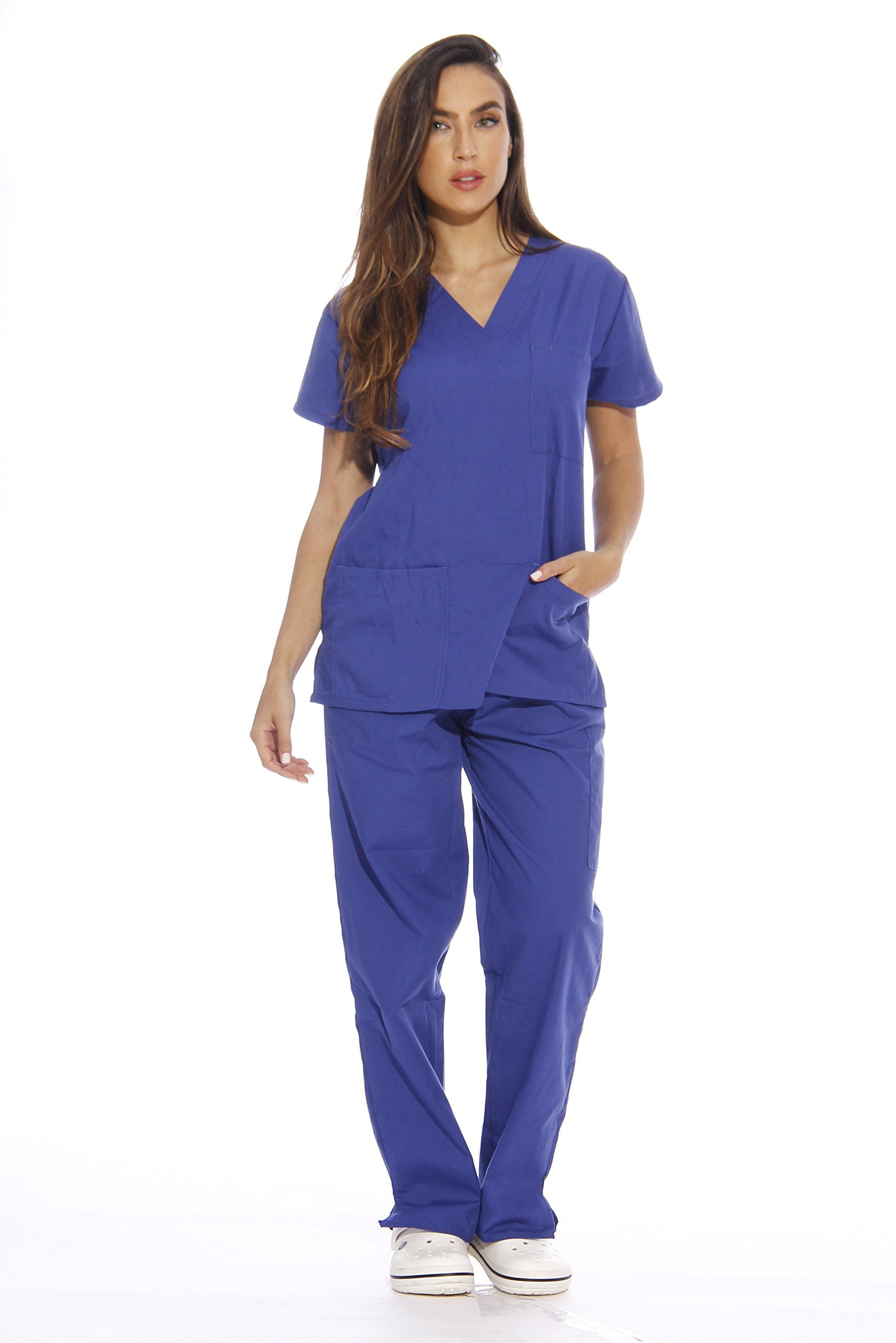 Galaxy Blue Scrubs