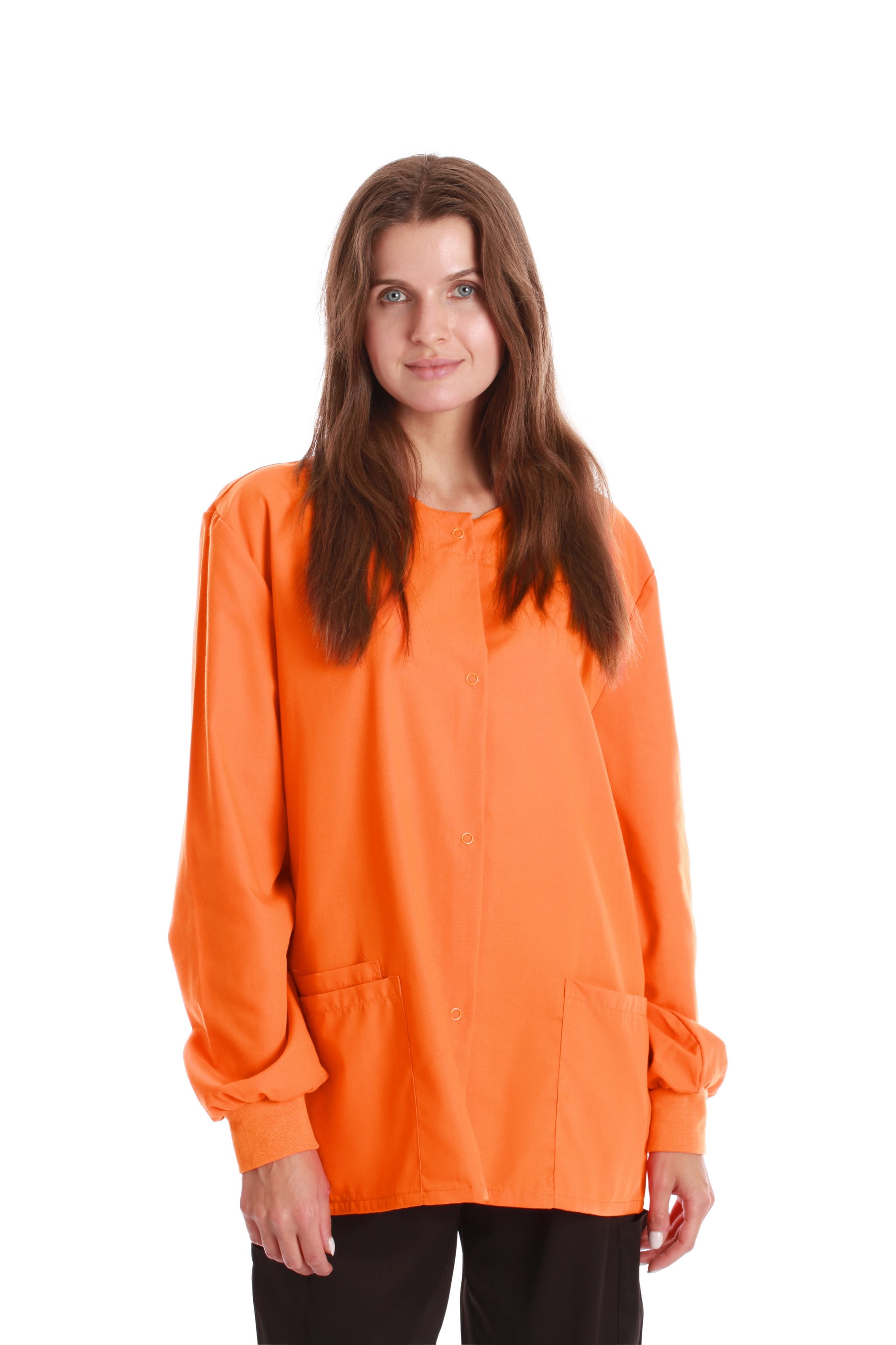 Just Love Women's Solid Scrub Jacket - Comfortable and Professional ...