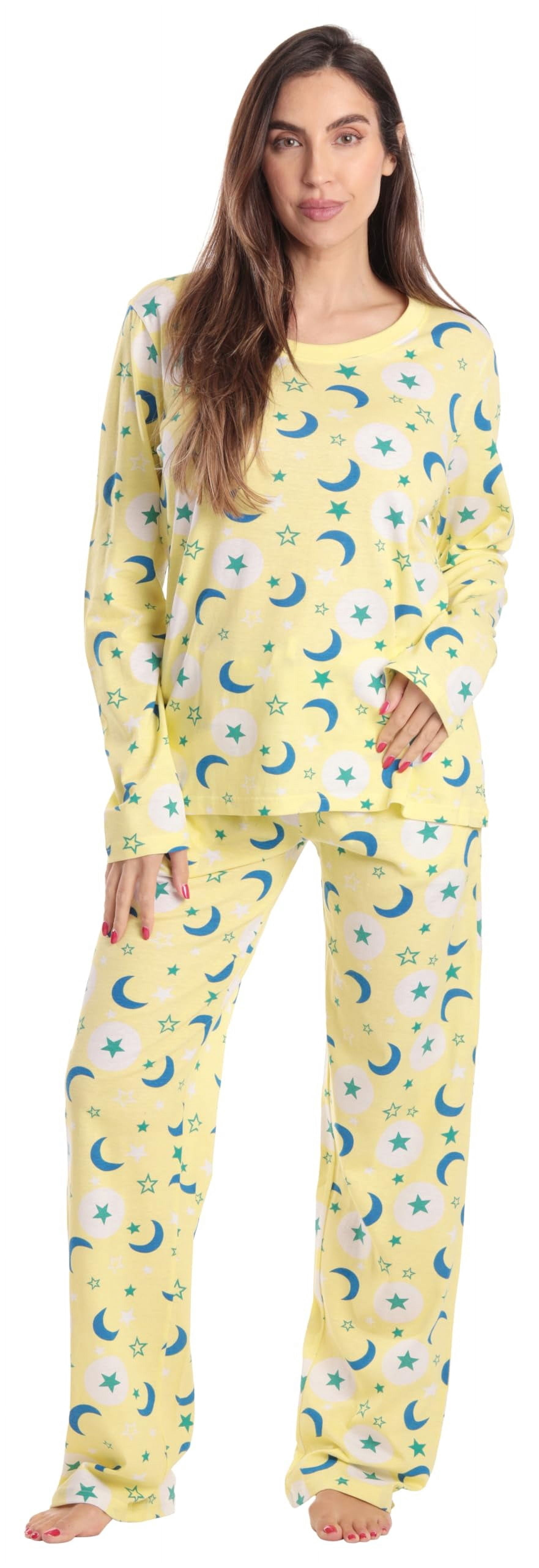 Just Love Womens Pajama Set Elegant, Relaxing Sleepwear (Yellow ...