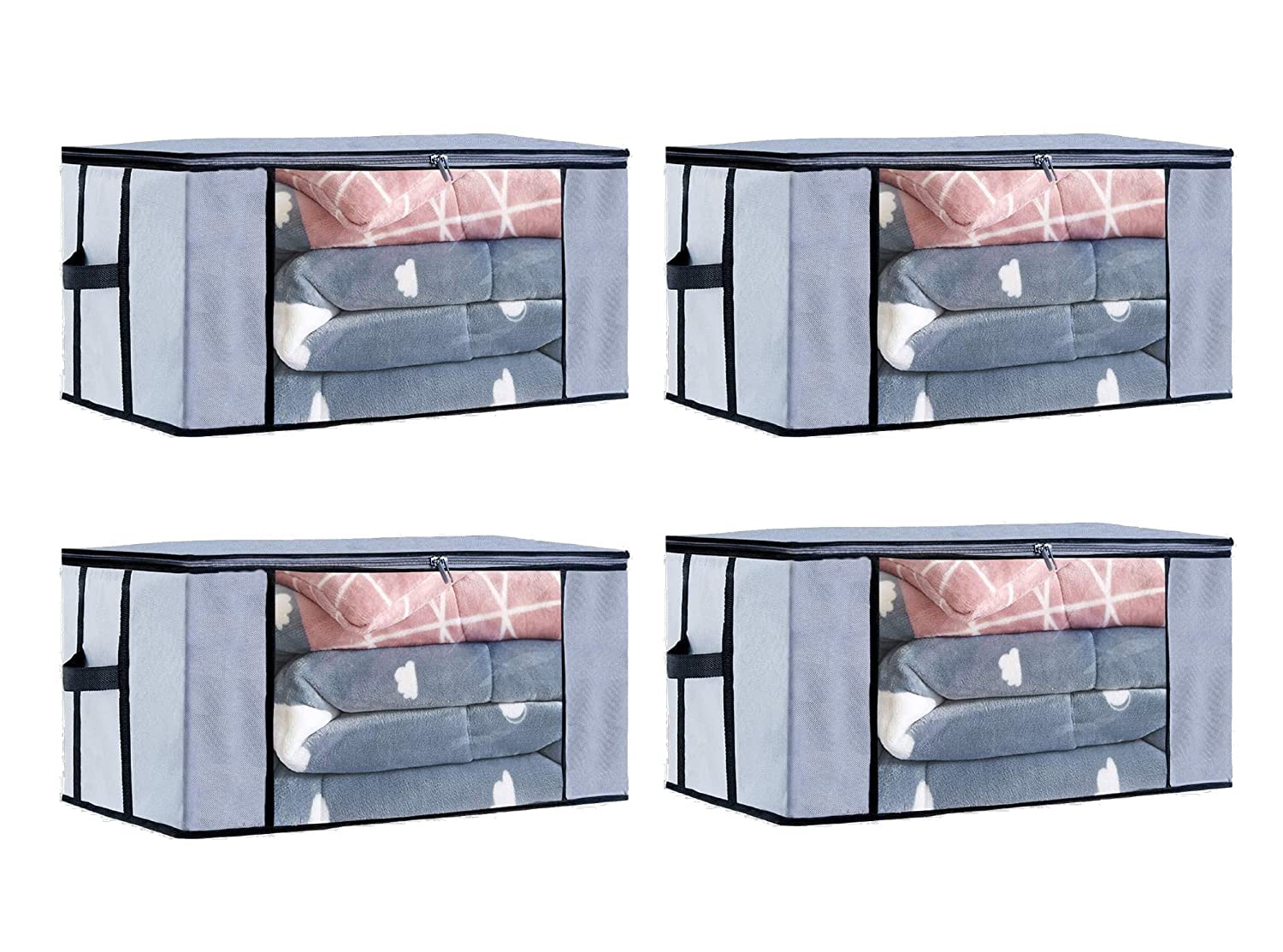 Just Mart Foldable Boxes for Storage Multipurpose Storage Organizer for ...