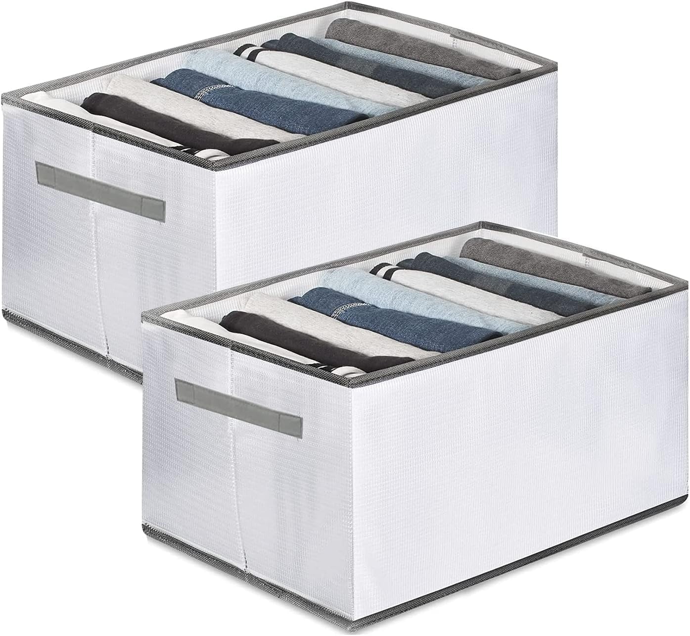 Just Mart Shirt Organizer Wardrobe Organizer Shirt Stacker Pack of 2 ...