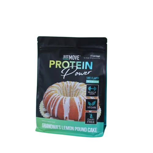 Just Move Supplements Grandma's Lemon Pound Cake Protein, Brown Rice ...