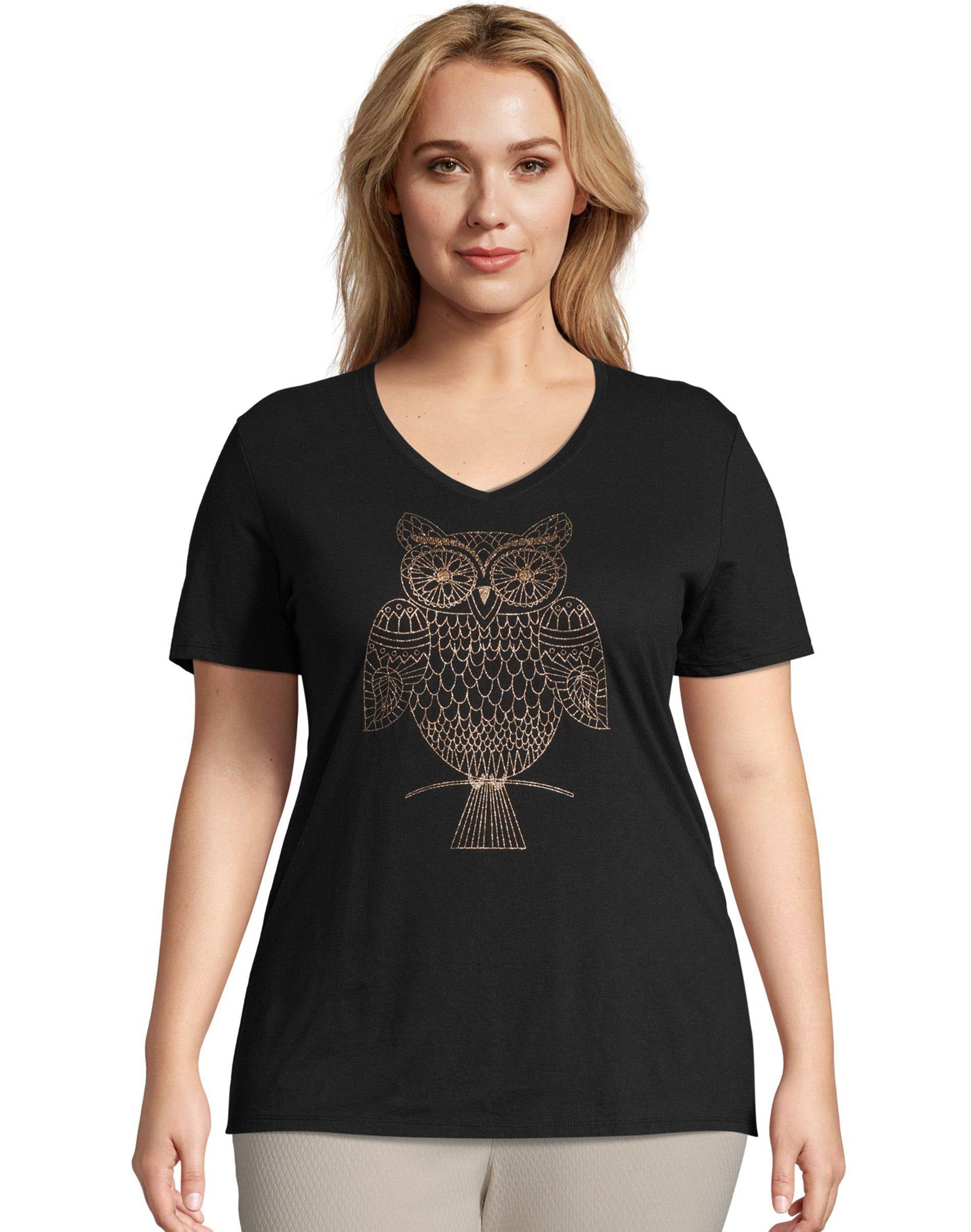 Just My Size Whoot Whot Short Sleeve Graphic T-Shirt GTJ181Y06444 ...