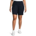 JMS Just My Size by Hanes Women's Plus 2 Pocket Pull On Shorts, 9" Inseam, Sizes 0X-4X - Walmart.com