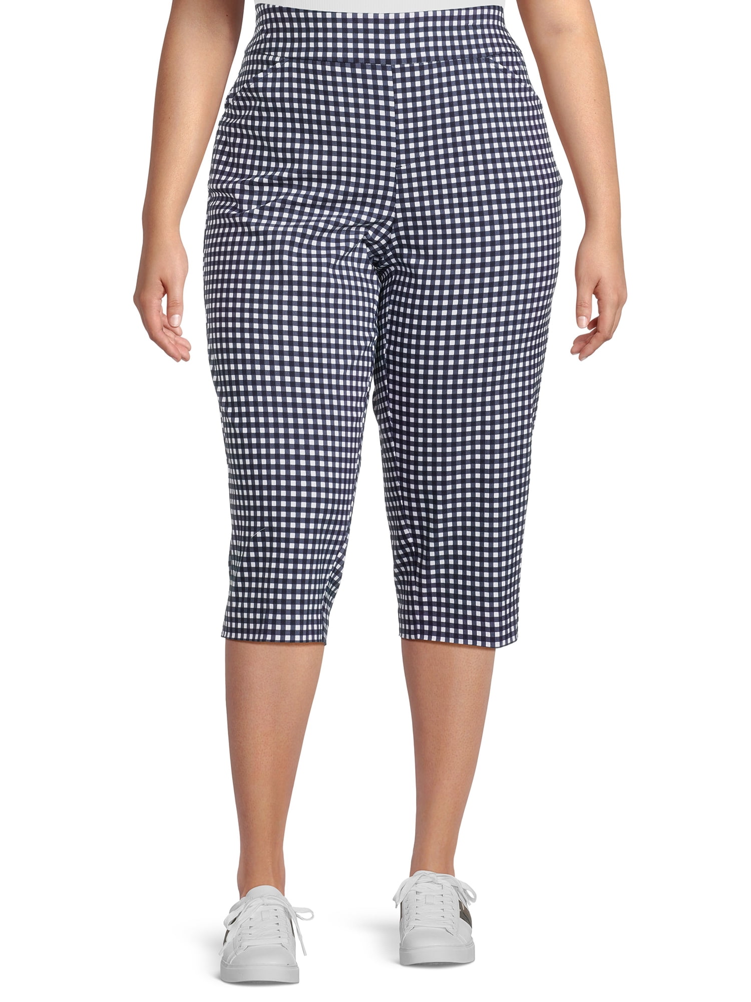 JMS Just My Size by Hanes Women’s Plus Size Millennium Capri Pants ...