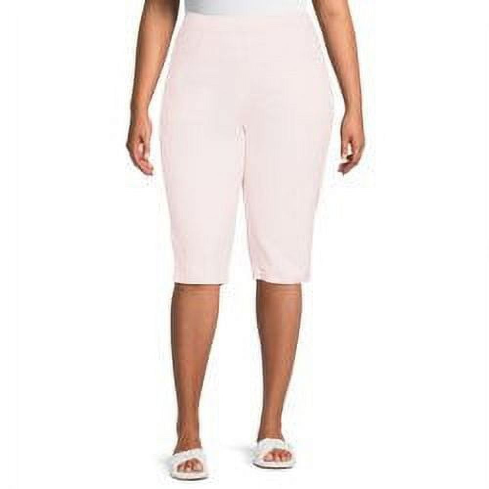 JMS Just My Size by Hanes Women's Plus Size Pull On 2 Pocket Stretch ...