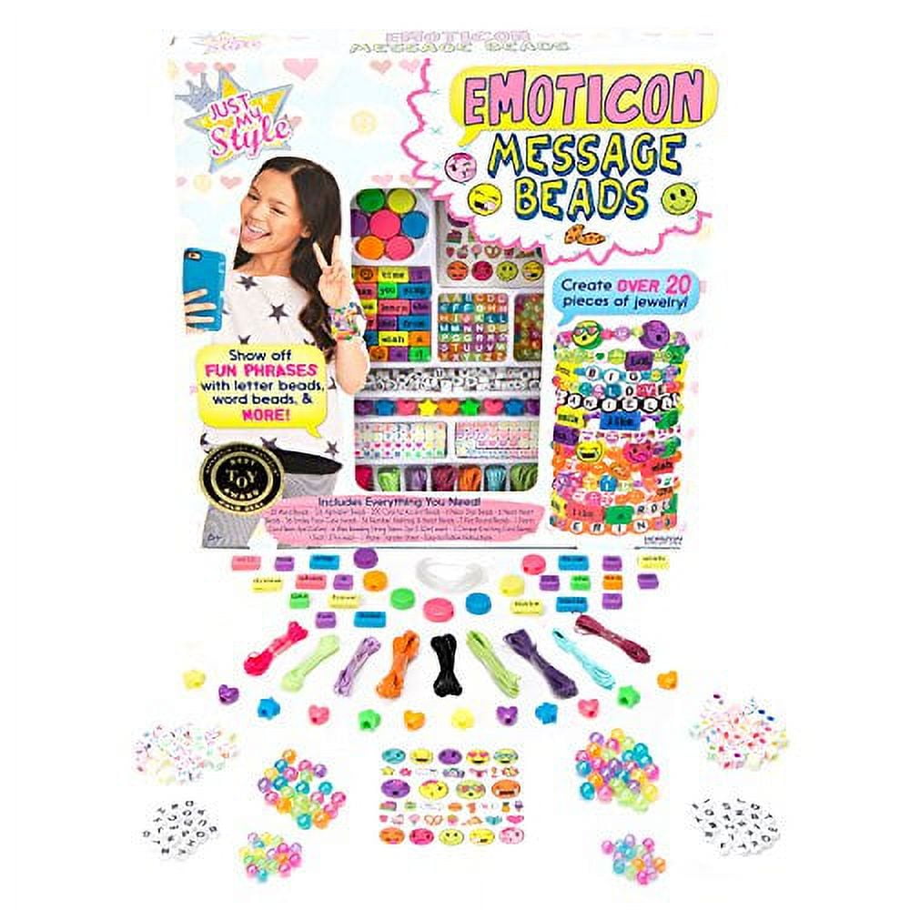 Just My Style Emoticon Message Beads, 1 Each - Walmart.com