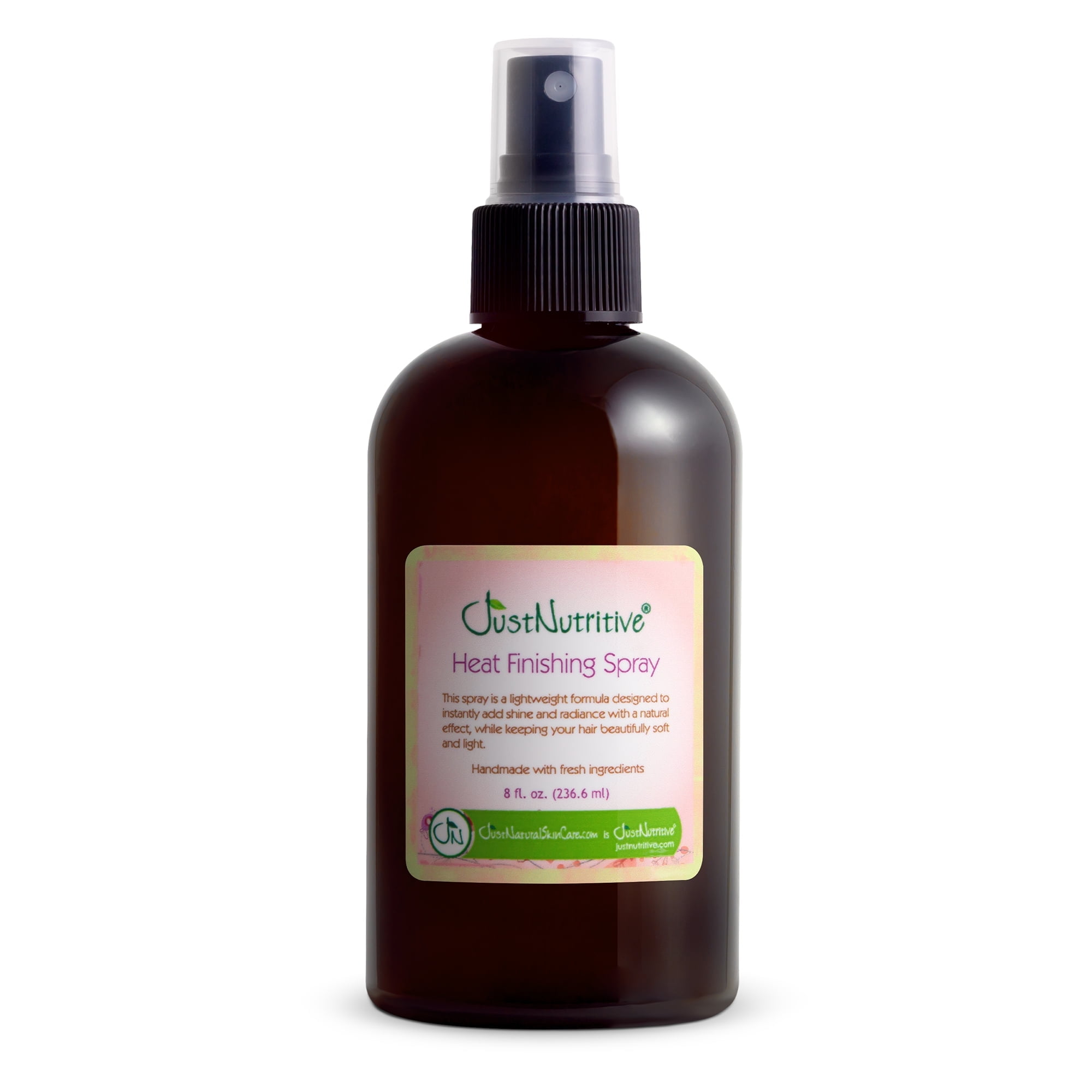 Just Nutritive Heat Finishing Spray for Anti-Frizz, Smooth Detangled ...