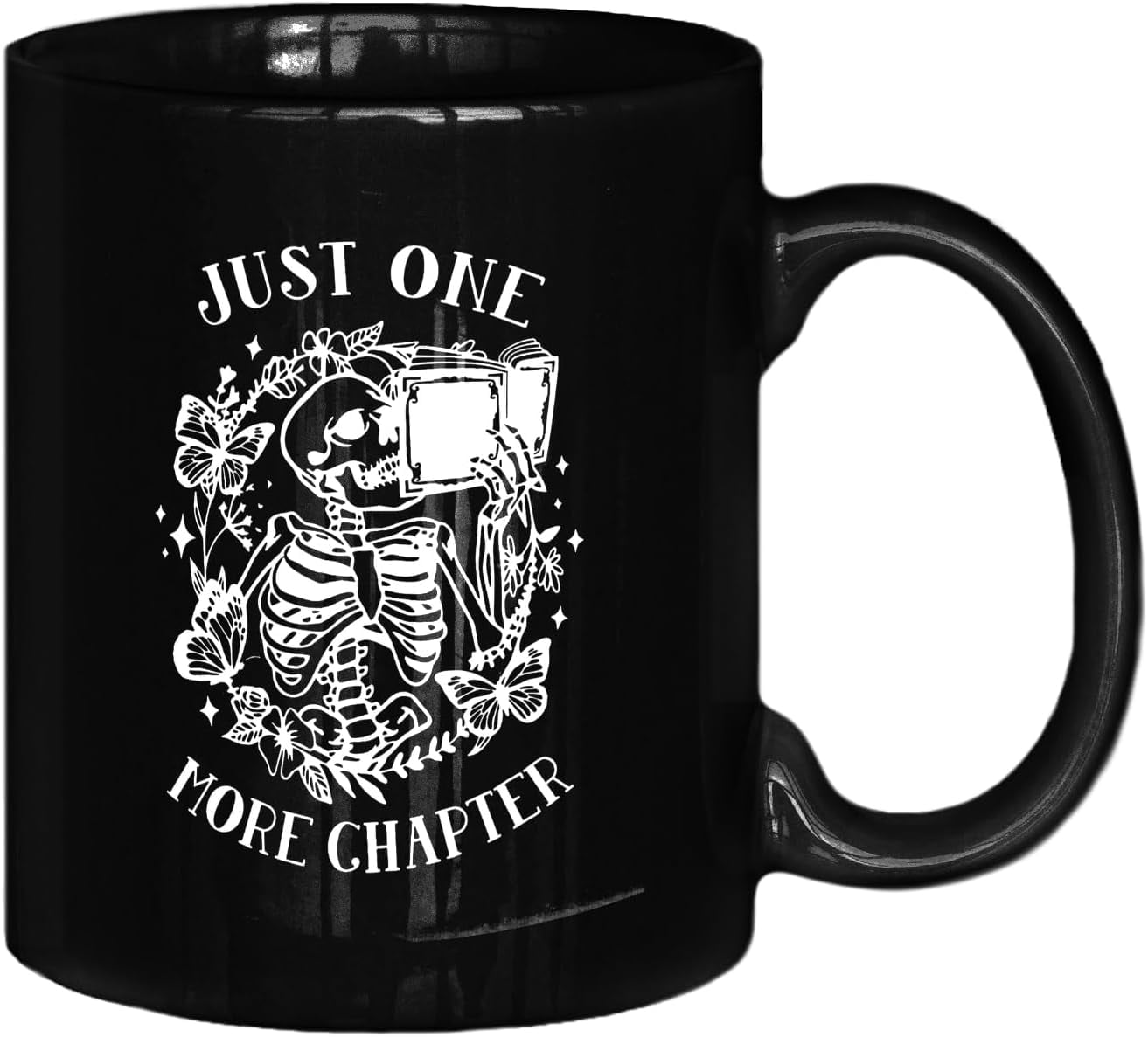 Just One More Chapter Mug - Book Mug,Bookworm Gifts,Book Gothic Gifts ...