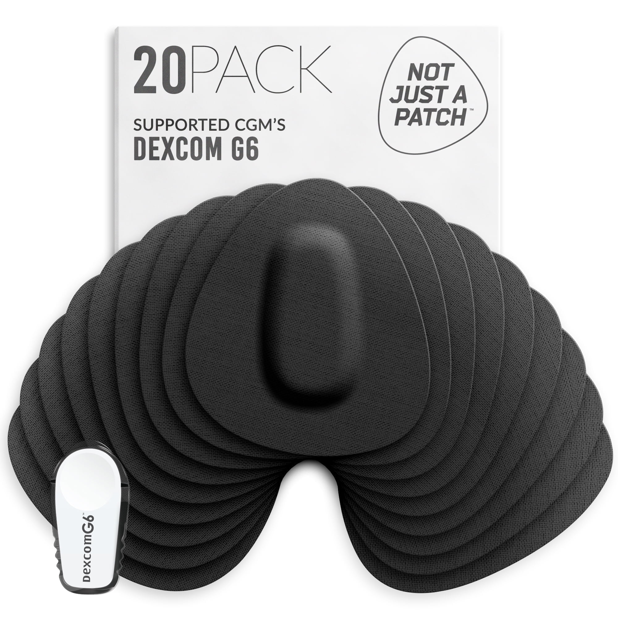 Not Just A Patch Dexcom G6 Adhesive Patches (20 Pack) - Dexcom G6 ...