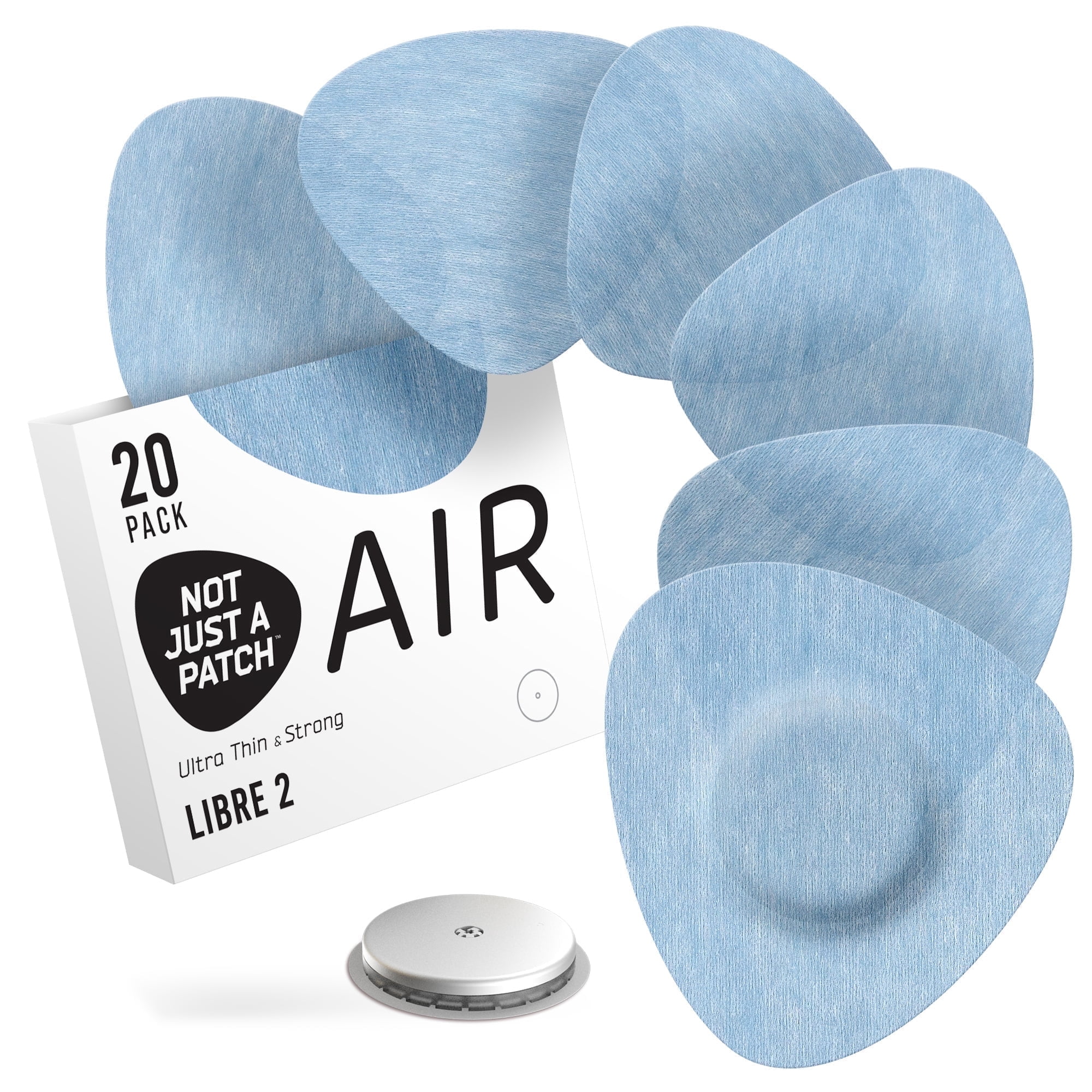 Not Just a Patch Air Freestyle Libre 2 Covers (20 Pack) 14 Day Adhesion ...