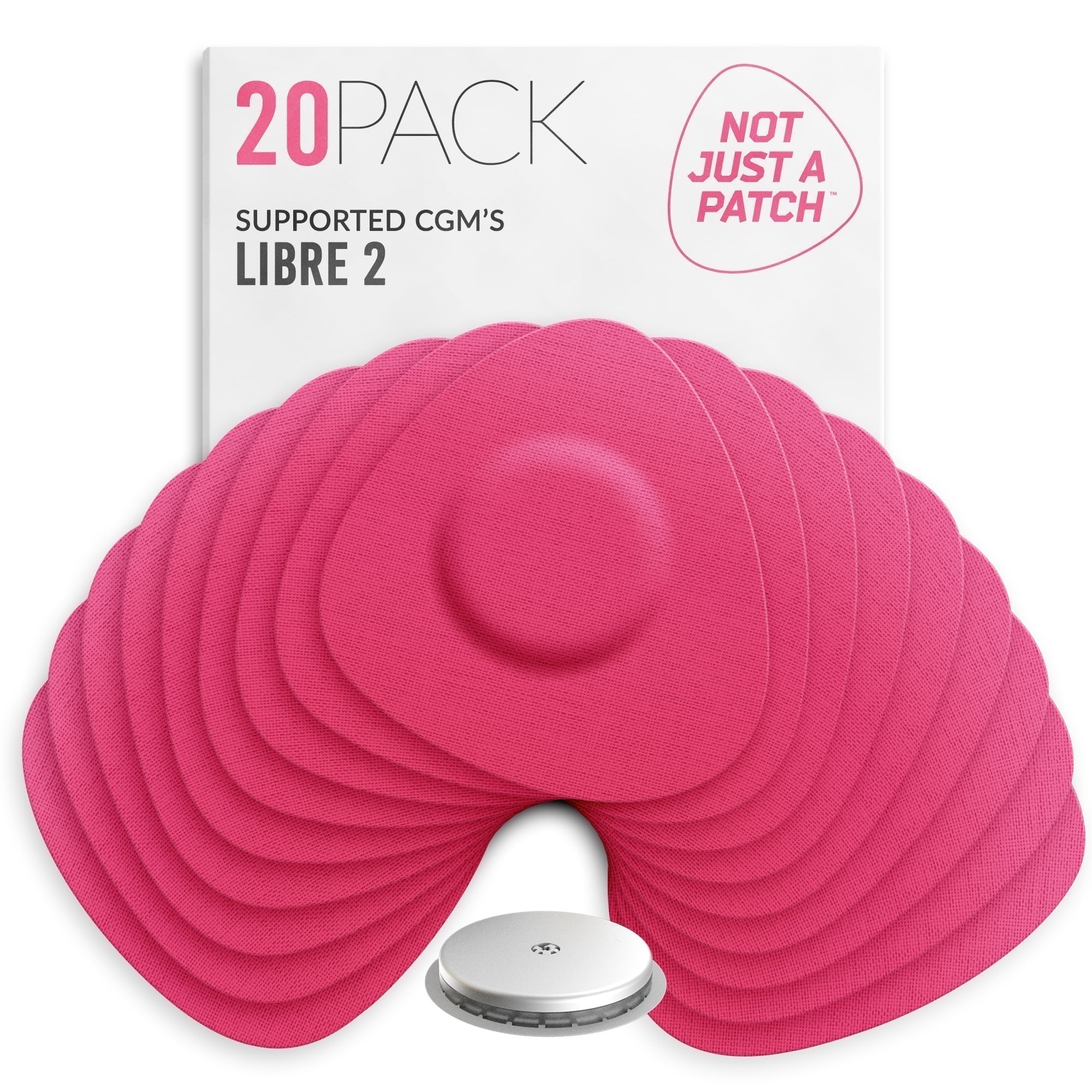 Not Just a Patch Freestyle Libre 2 Sensor Covers (20 Pack) Lingo CGM ...