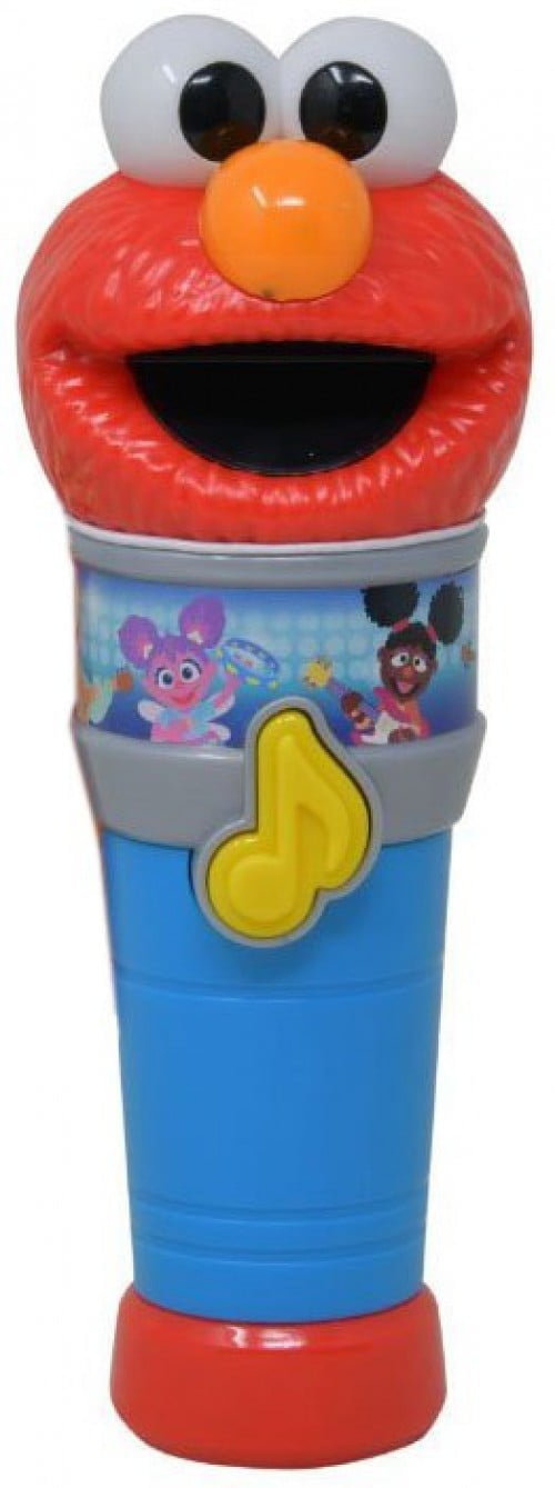 Sesame Street Elmo Sing Along Toy Microphone with Light - Walmart.com
