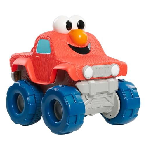 Just Play Sesame Street Giggle N Go Monster Truck Toy Vehicle, Pops ...