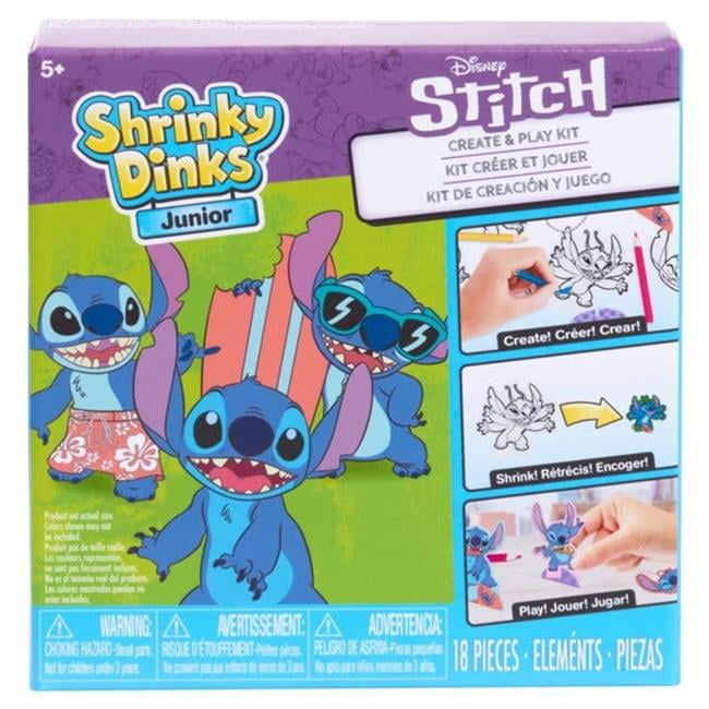 Just Play JUP03792 Shrinky Dinks - Disney - Stitch Toy - Pack of 12 ...