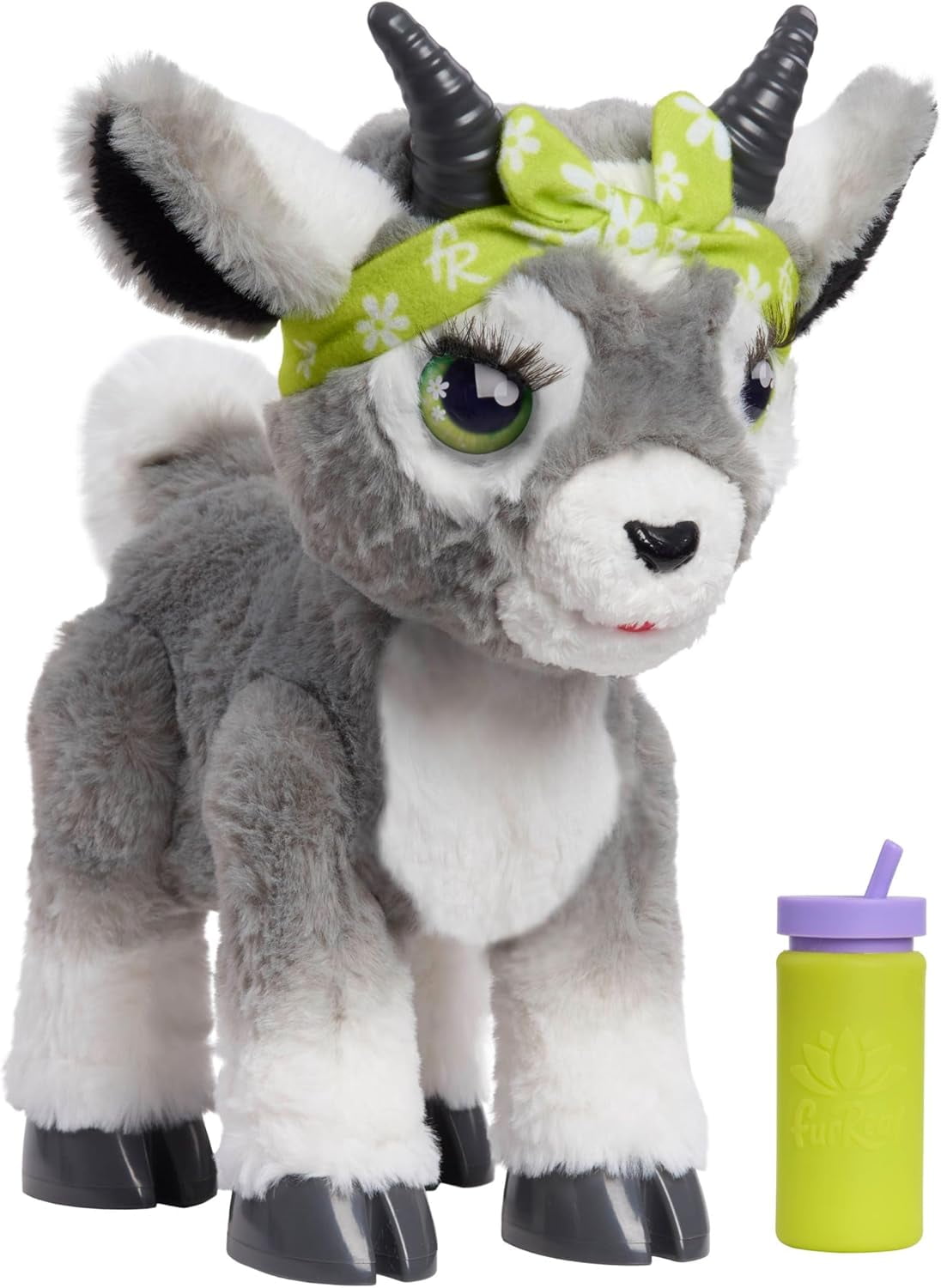 Just Play furReal Daisy The Yoga Goat Interactive Toy, 11-inch ...