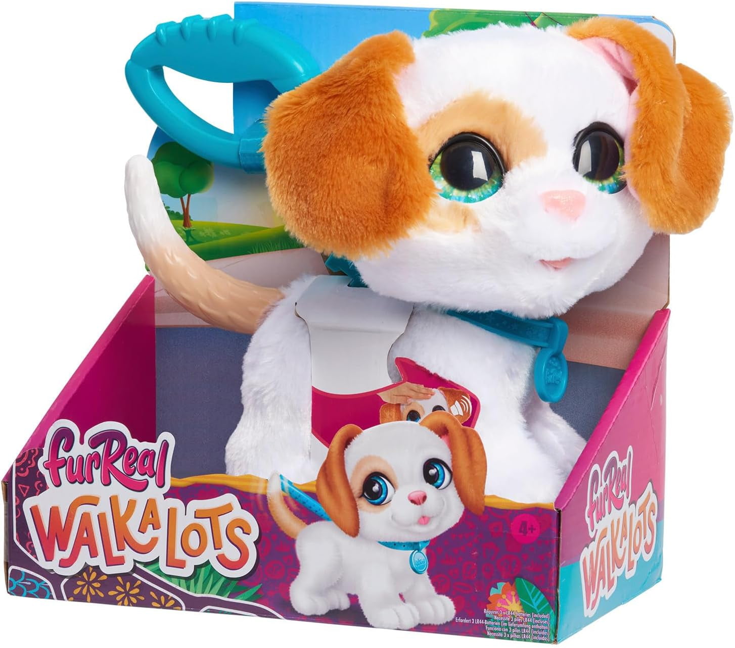 Just Play furReal Walk-A-Lots Big Wags Interactive Toy , Walking 8-inch ...