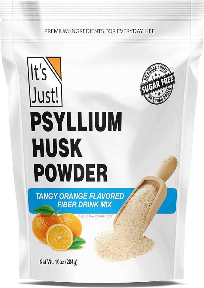 It's Just! - Psyllium Husk Powder, Easy Mixing Dietary Fiber, Cleanse ...