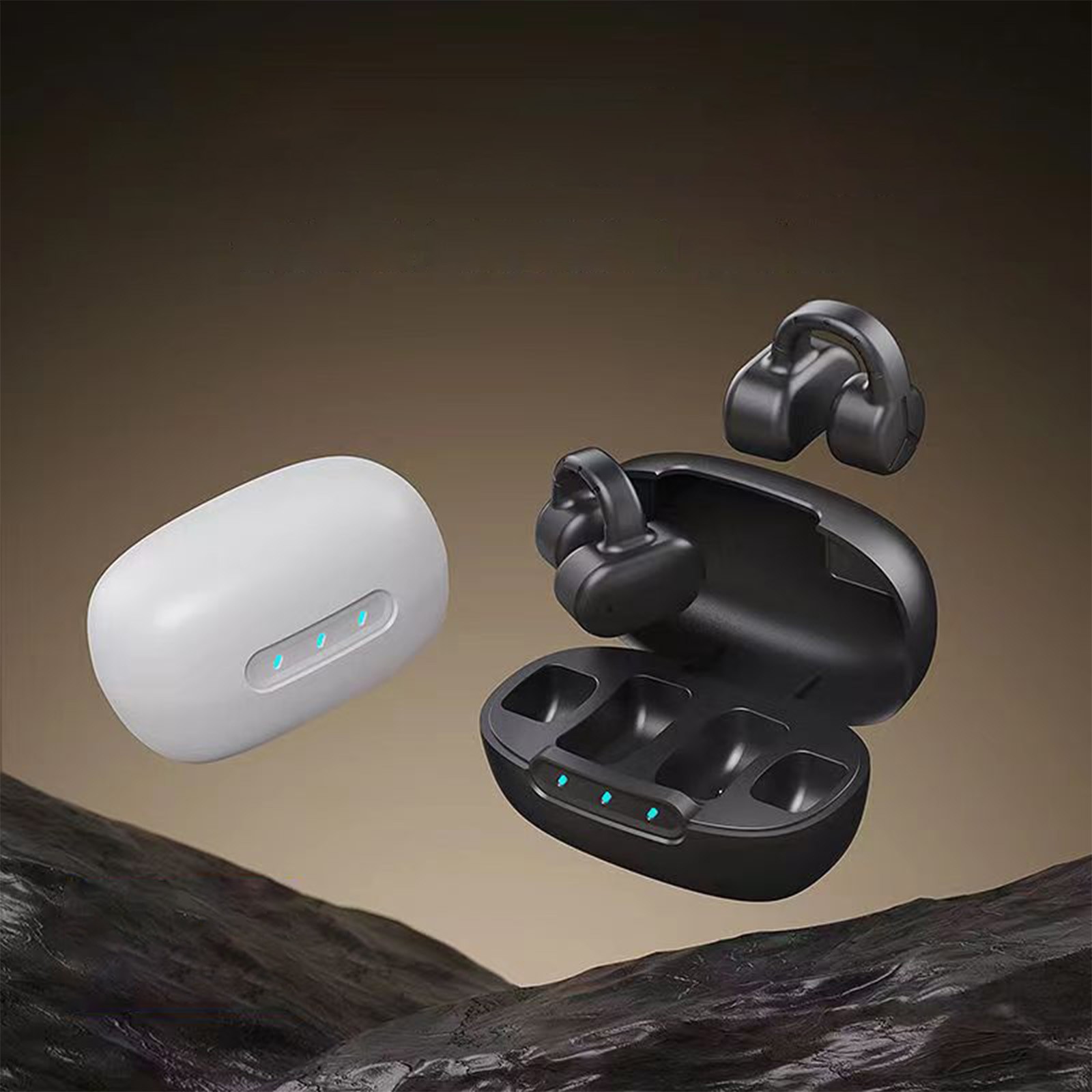 Just Released, Bluetooth Headphones Clip-on, Bluetooth 5.3, HIFI Sound, Long-lasting Battery, HD ...