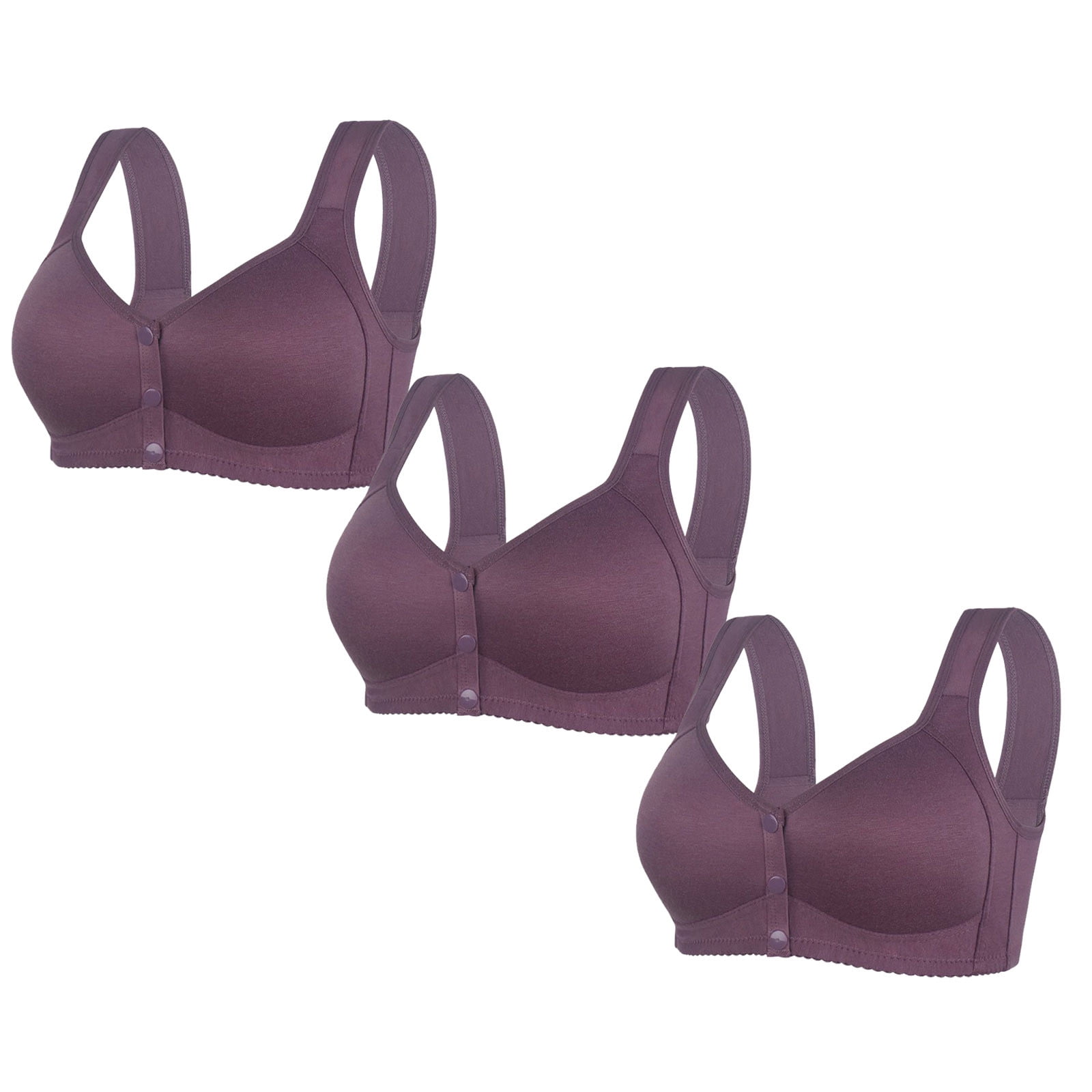 Just Released,Breathable Front Open Bra, Wrapped Up Cup, Side Fold Lift ...